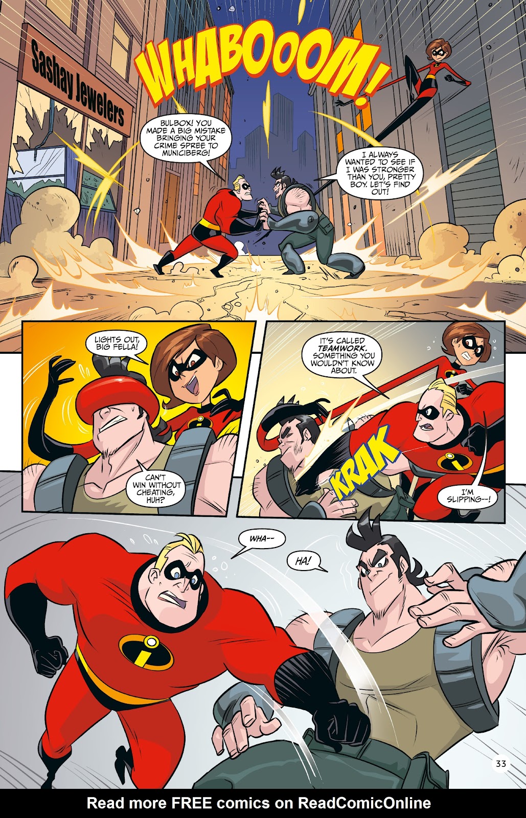 Read online Disney•PIXAR The Incredibles 2: Secret Identities comic ...
