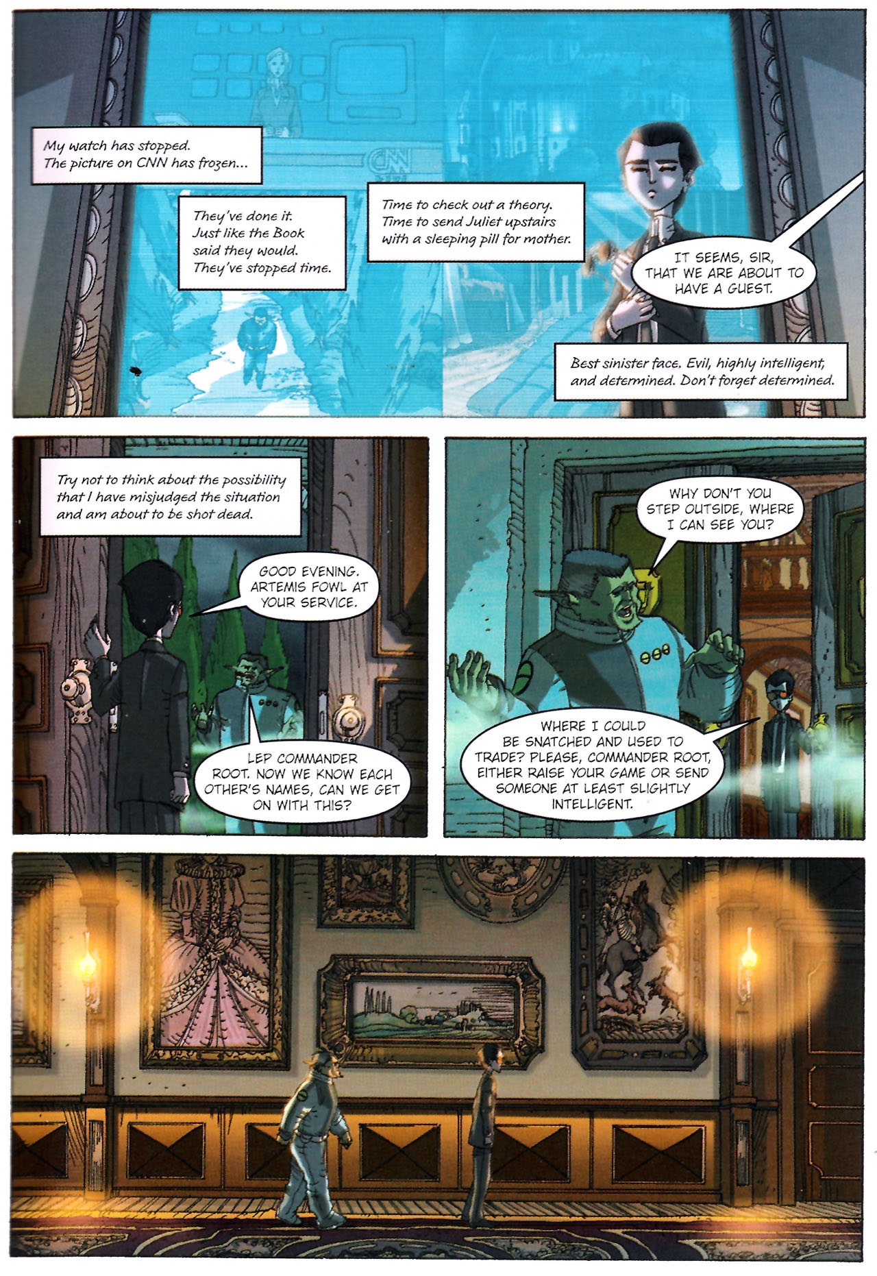 Read online Artemis Fowl: The Graphic Novel comic - Issue #Artemis Fowl ...