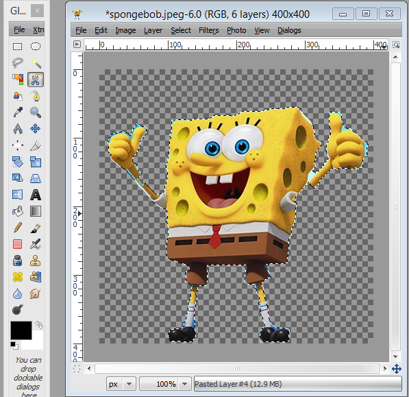 NotaRazi: GIMP Shop - Object Selection