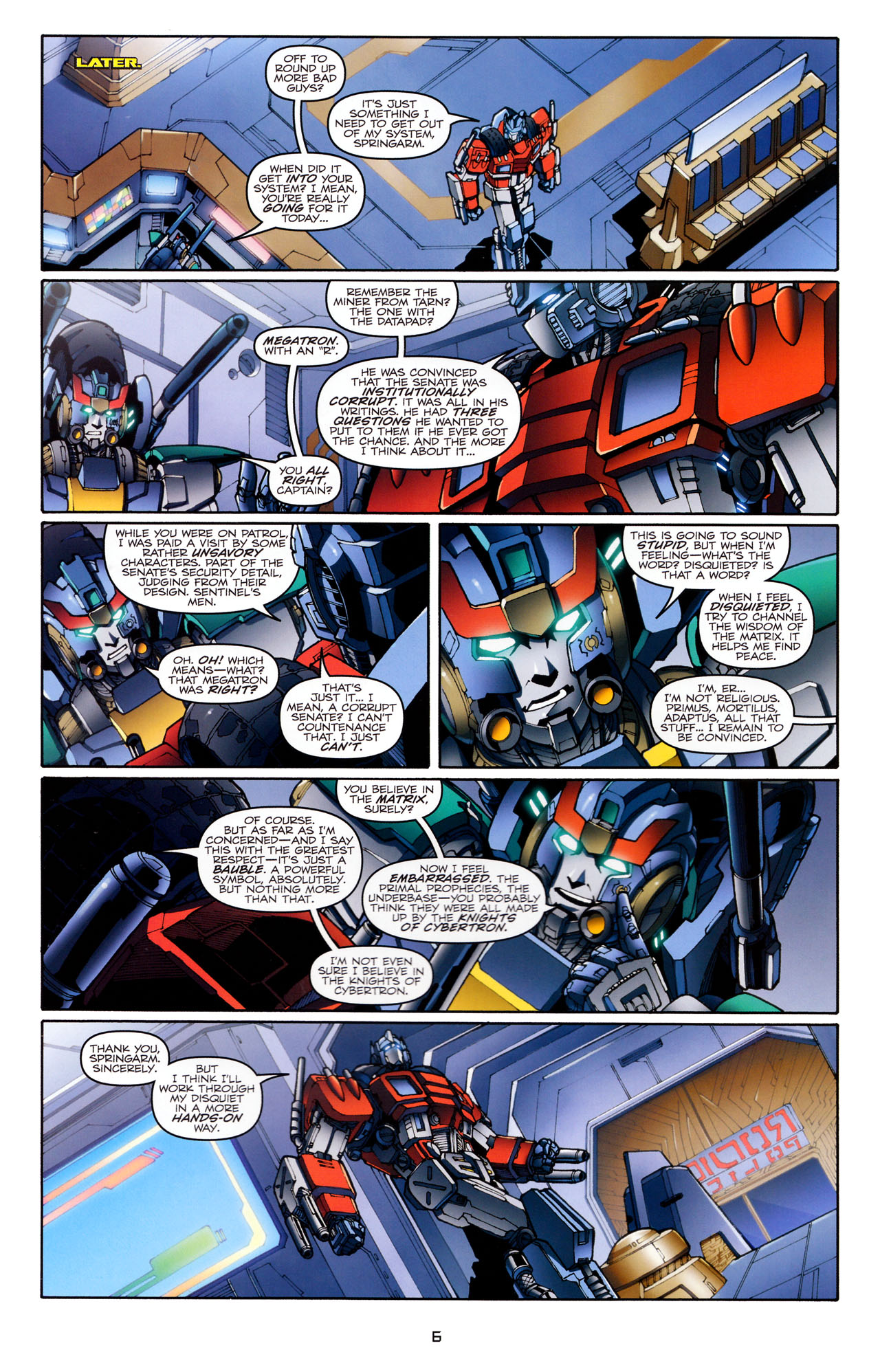 Read online The Transformers (2009) comic - Issue #23