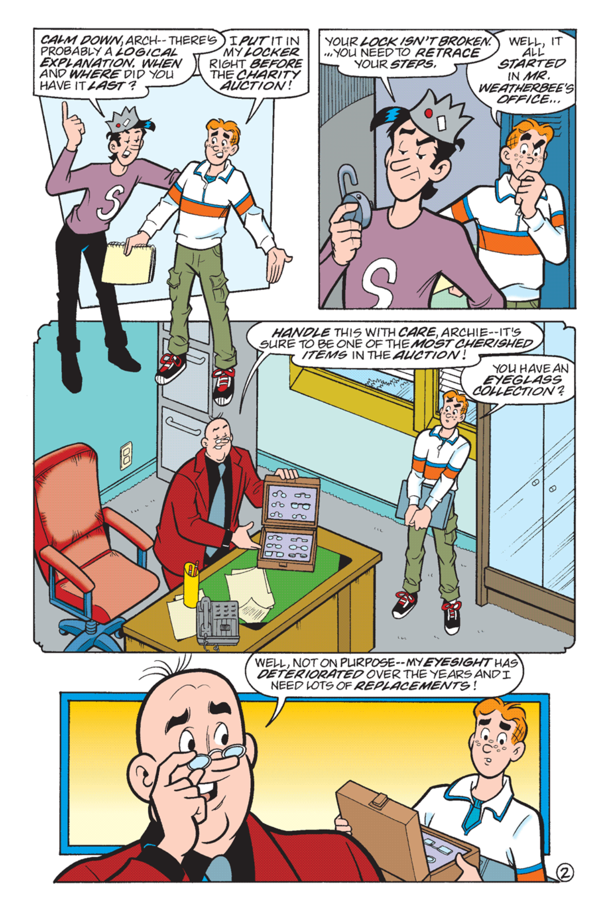 Read online Archie's Weird Mysteries comic - Issue #24