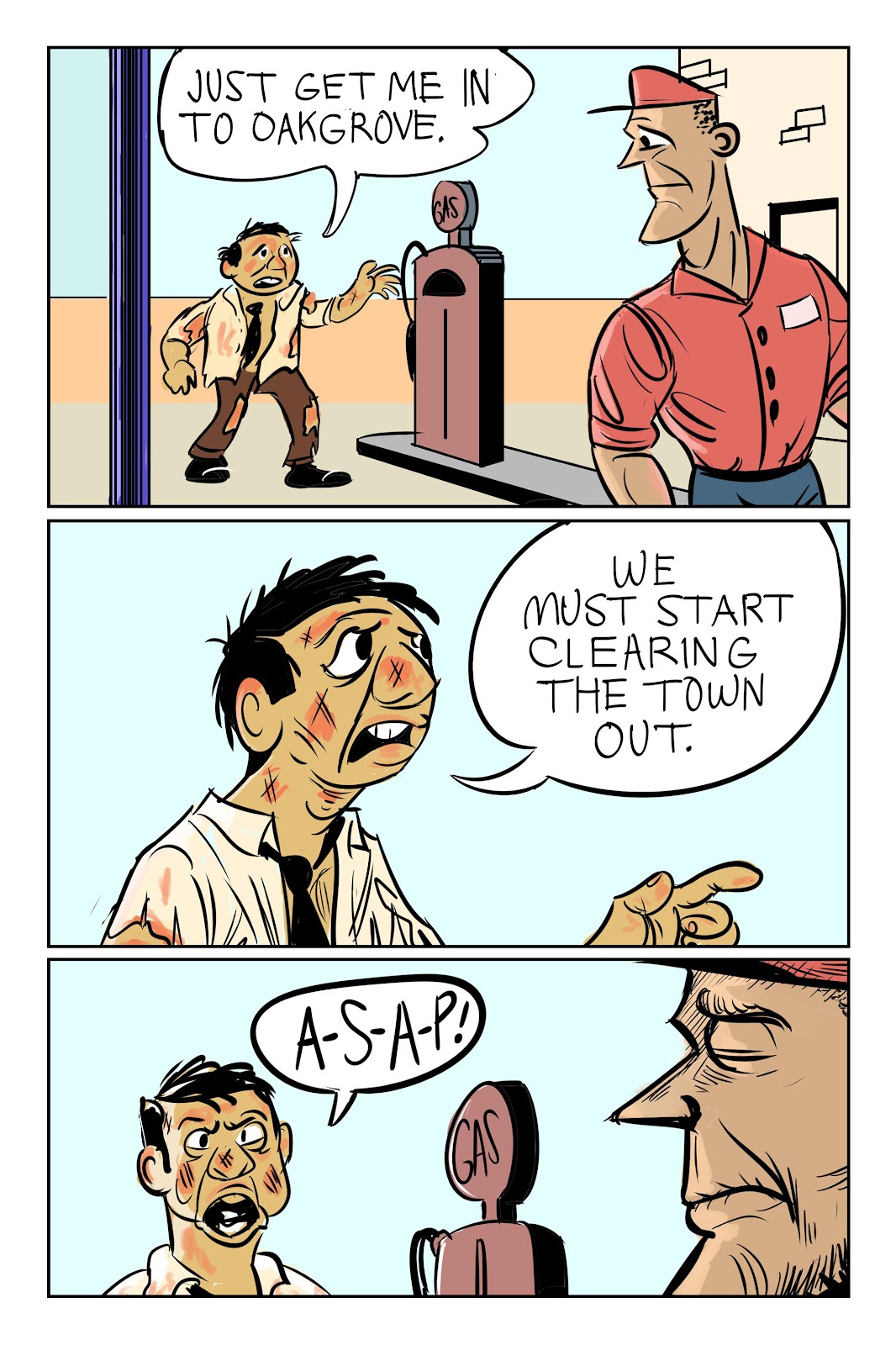 Read online Philip K. Dick's The Hanging Stranger comic - Issue # Full