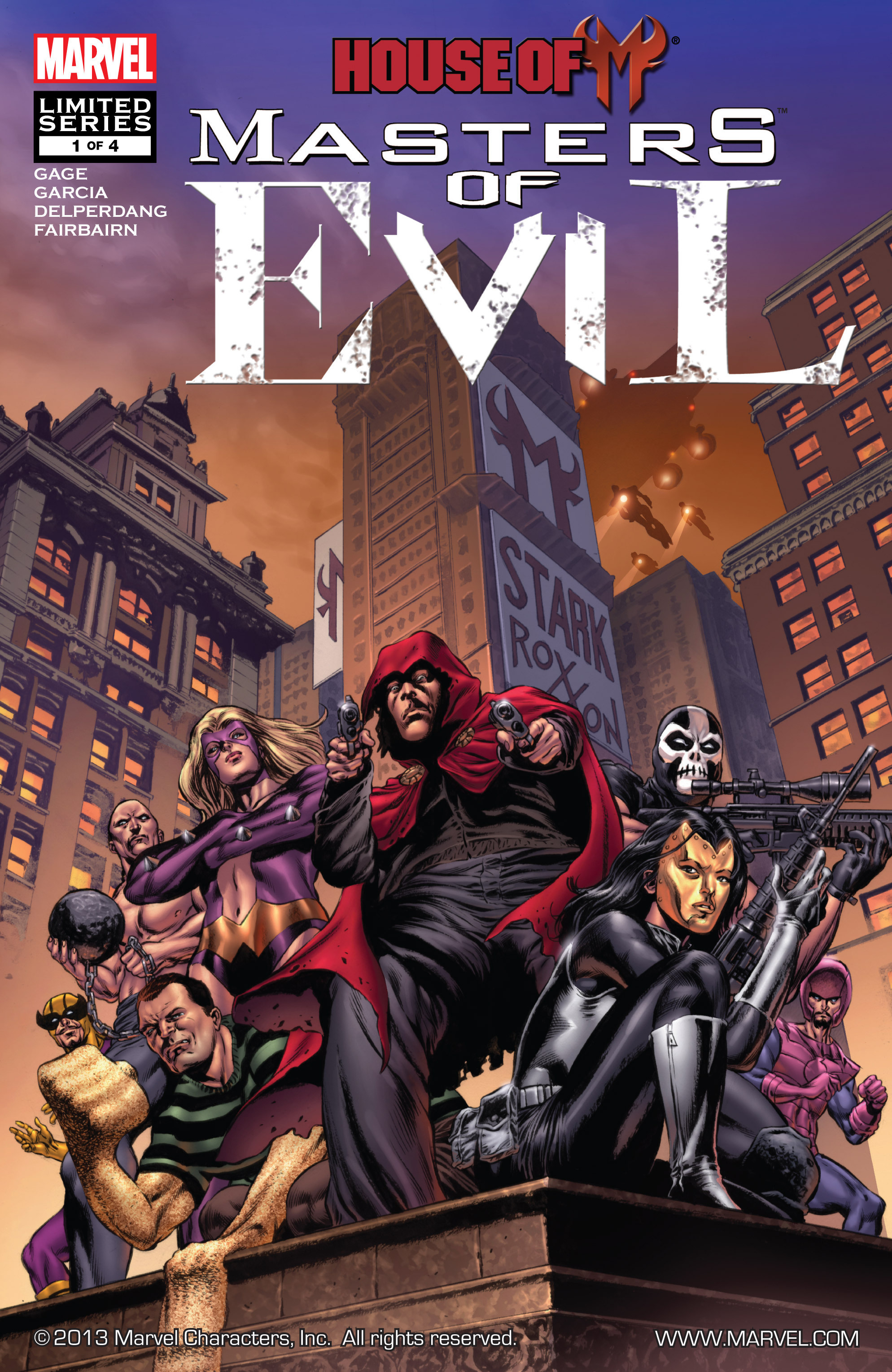 Read online House of M: Masters of Evil comic - Issue #1
