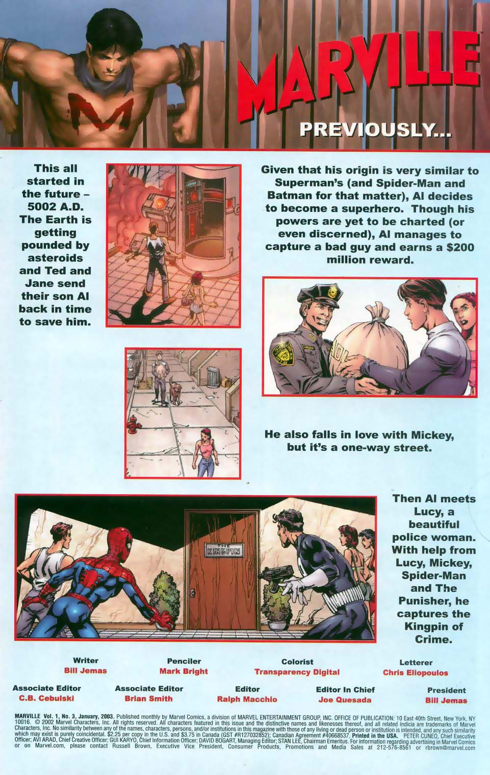 Read online Marville comic - Issue #3