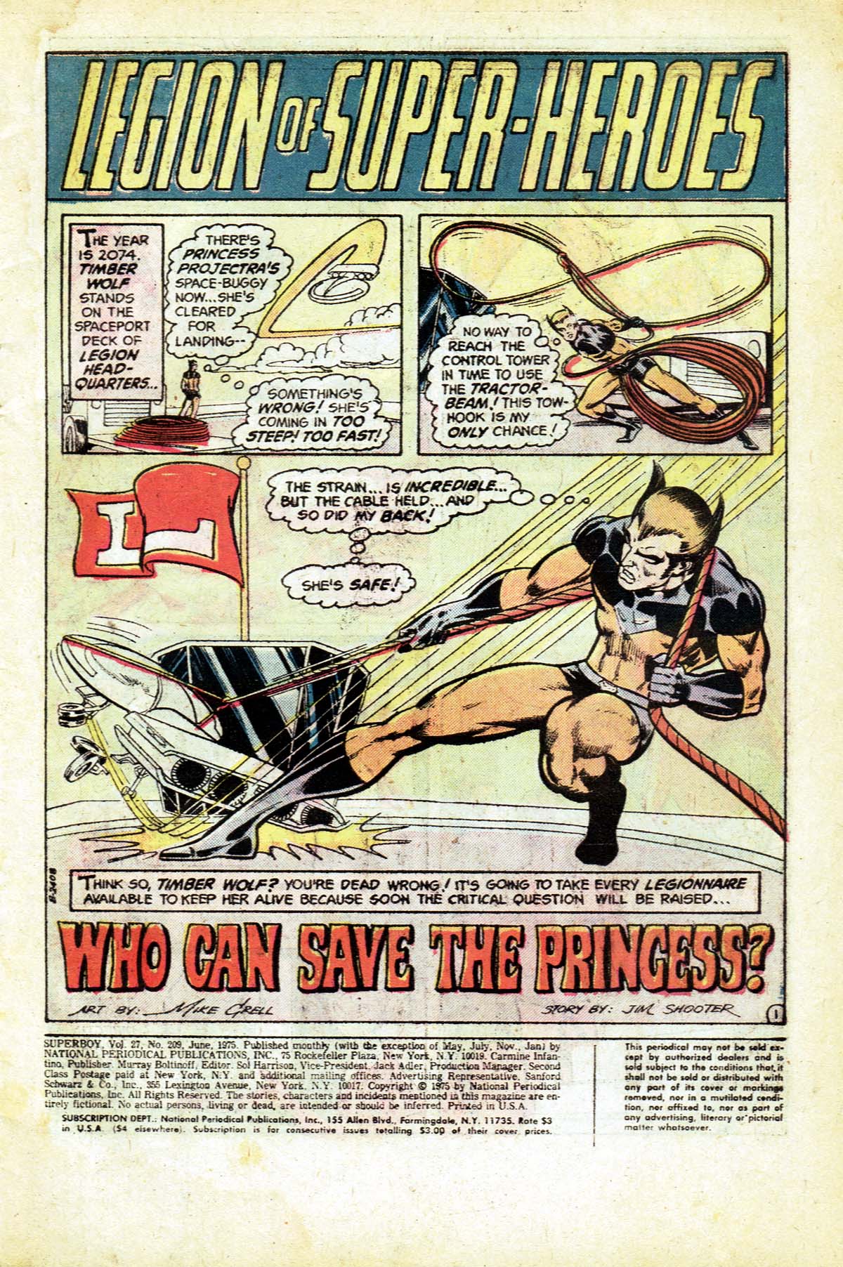 Read online Superboy (1949) comic - Issue #209