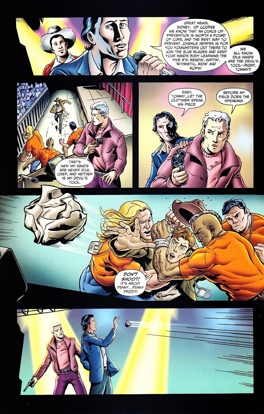 Read online Buckaroo Banzai: Tears of a Clone comic - Issue #1