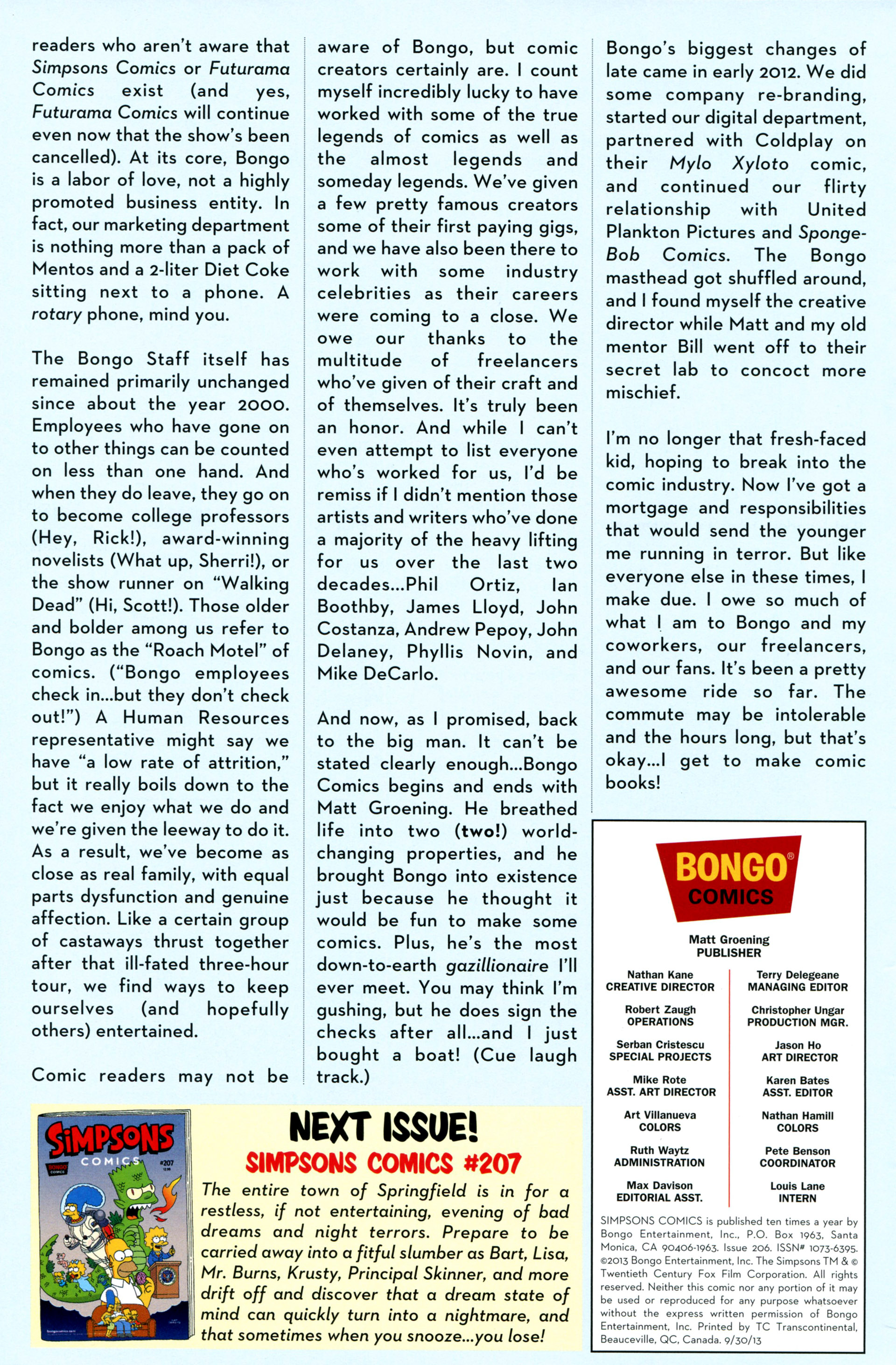 Read online Simpsons Comics comic - Issue #206