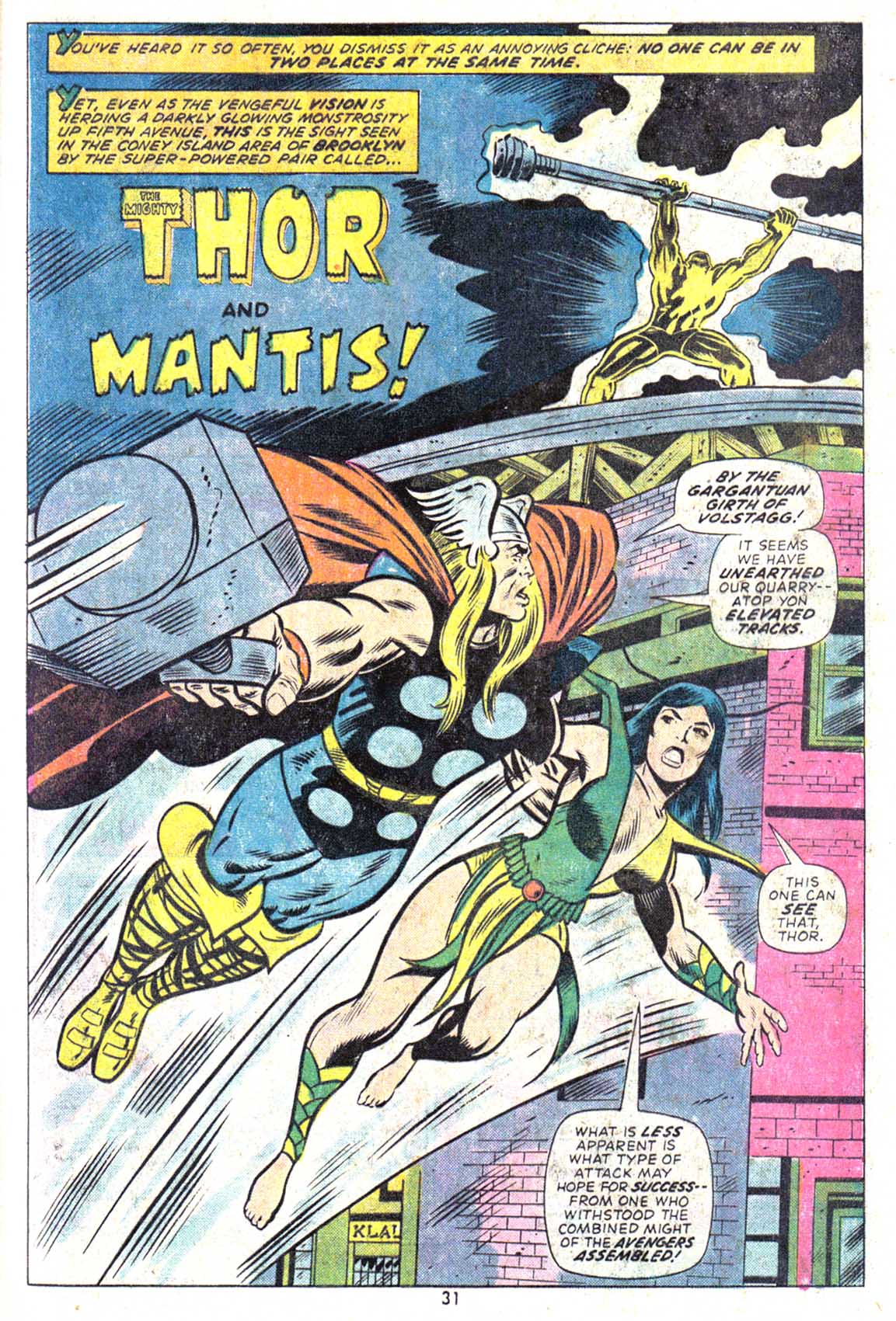 Read online Giant-Size Avengers comic - Issue #1