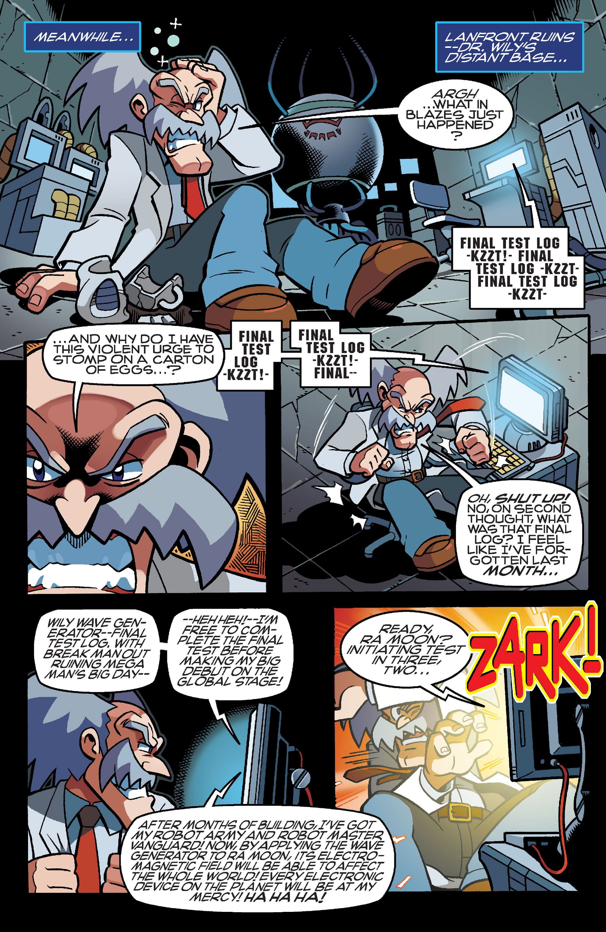 Read online Mega Man comic - Issue #28