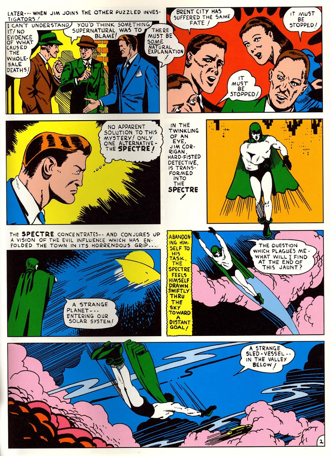 Read online Golden Age Spectre Archives comic - Issue # TPB (Part 2)
