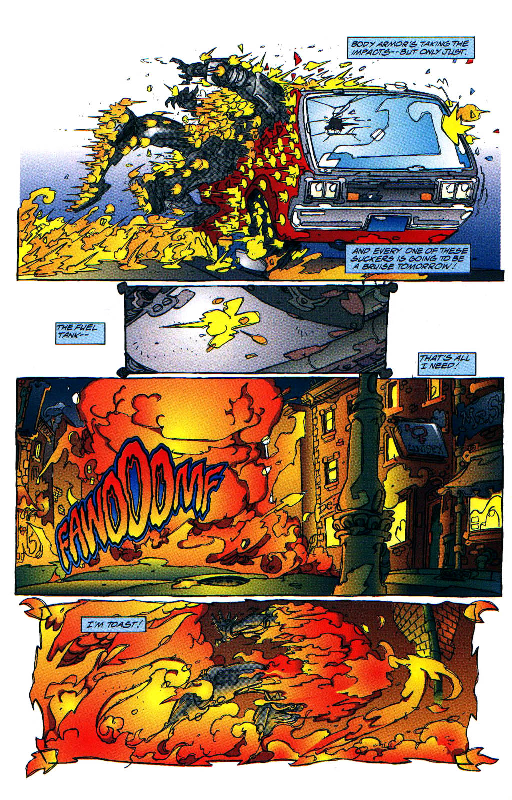 Read online Images of ShadowHawk comic - Issue #1