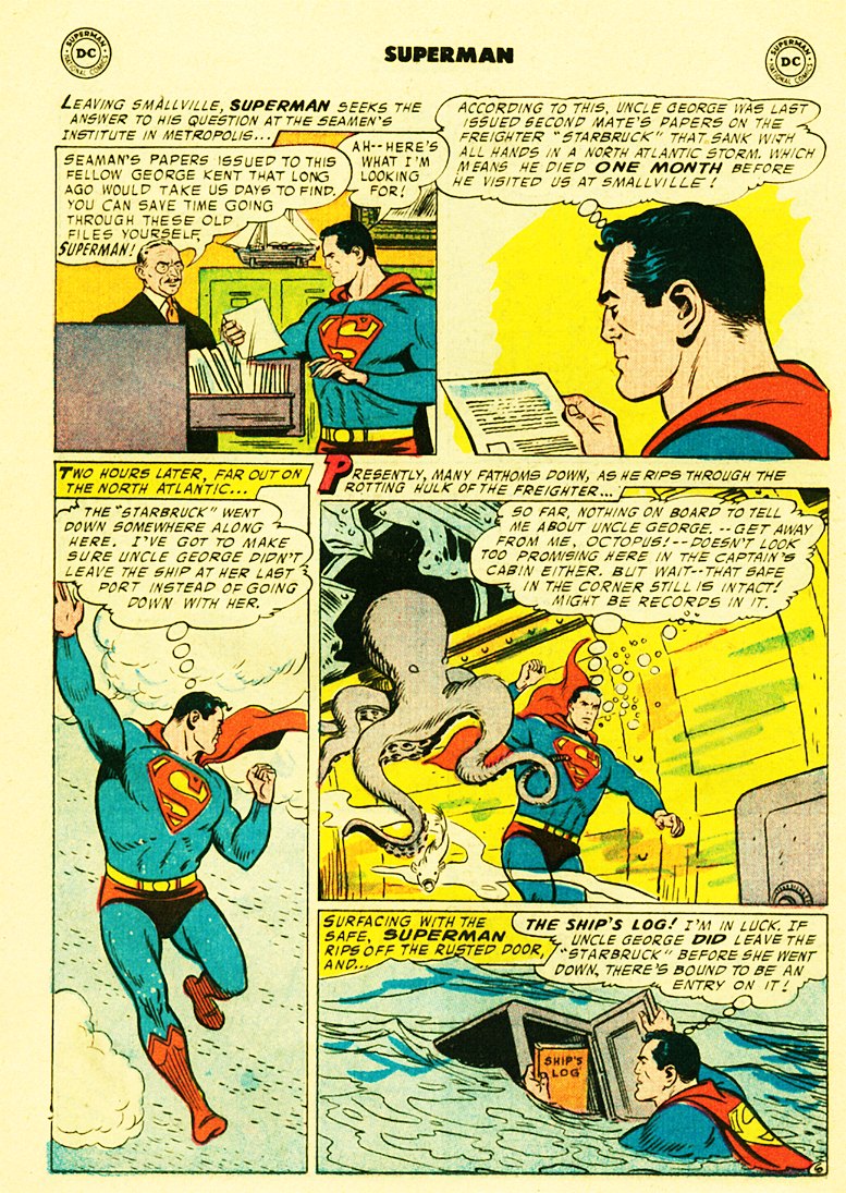 Read online Superman (1939) comic - Issue #111