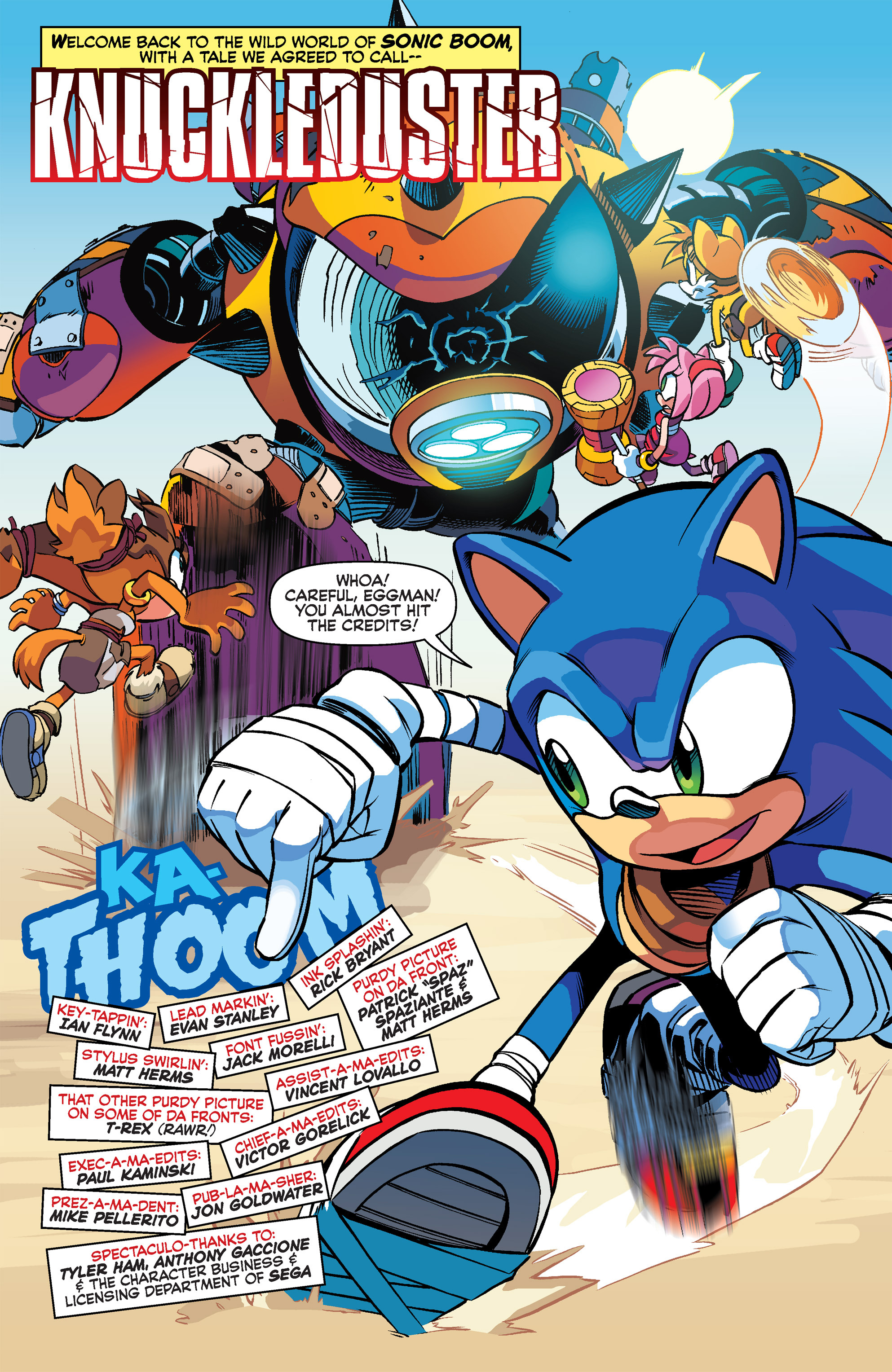 Read online Sonic Boom comic - Issue #2