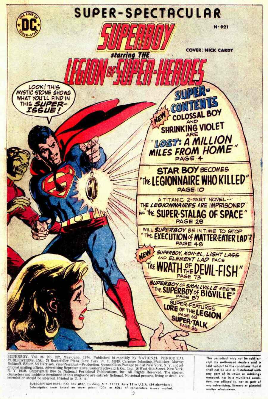 Read online Superboy (1949) comic - Issue #202