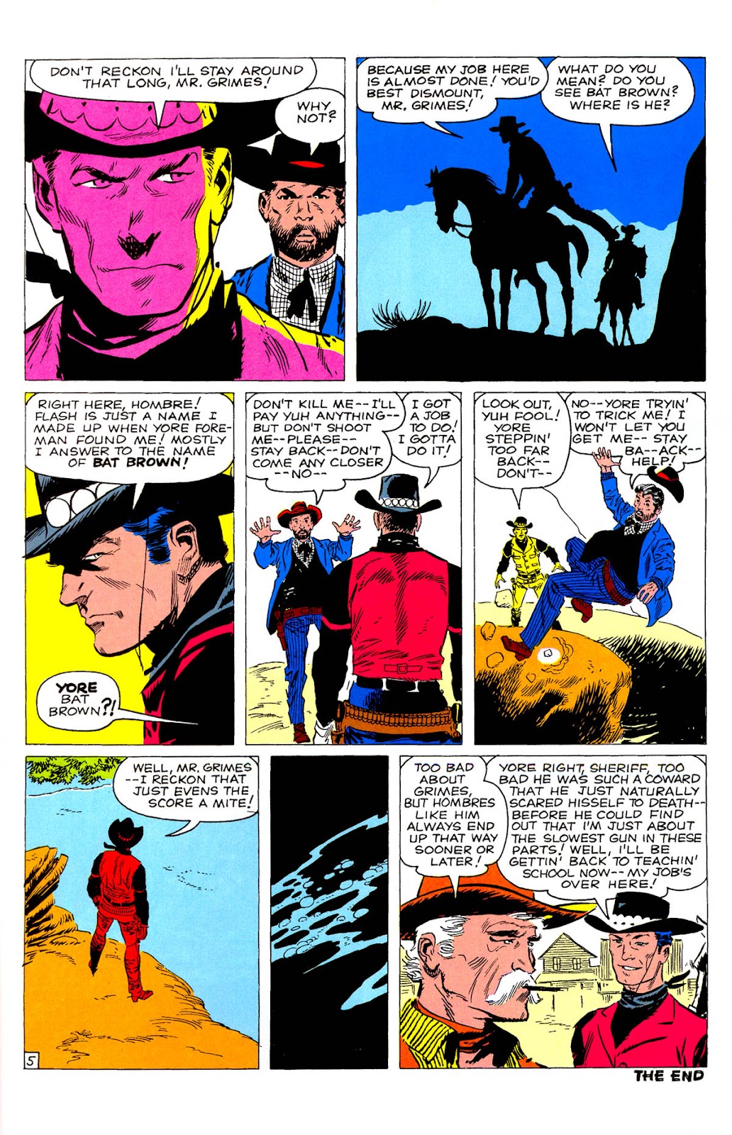 Read online Marvel Westerns: Outlaw Files comic - Issue #Marvel ...