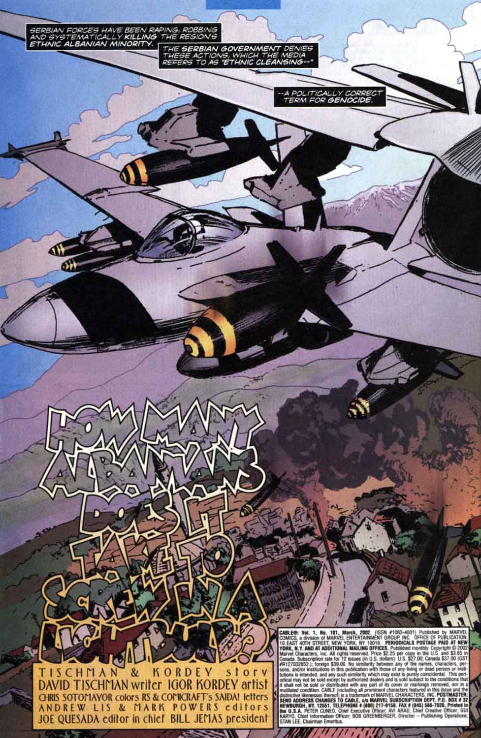 Read online Cable (1993) comic - Issue #101