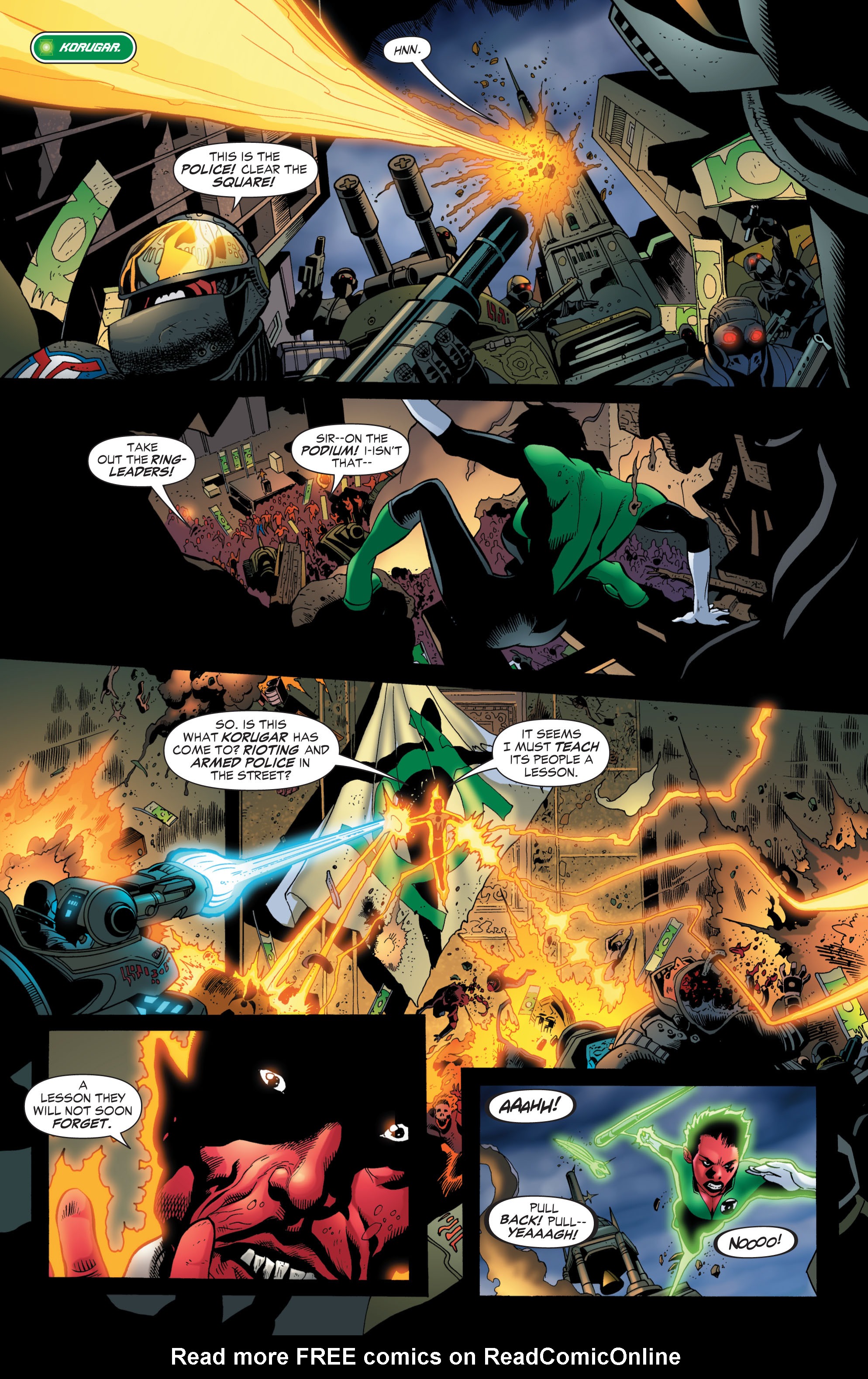 Read online Green Lantern: The Sinestro Corps War comic - Issue # Full