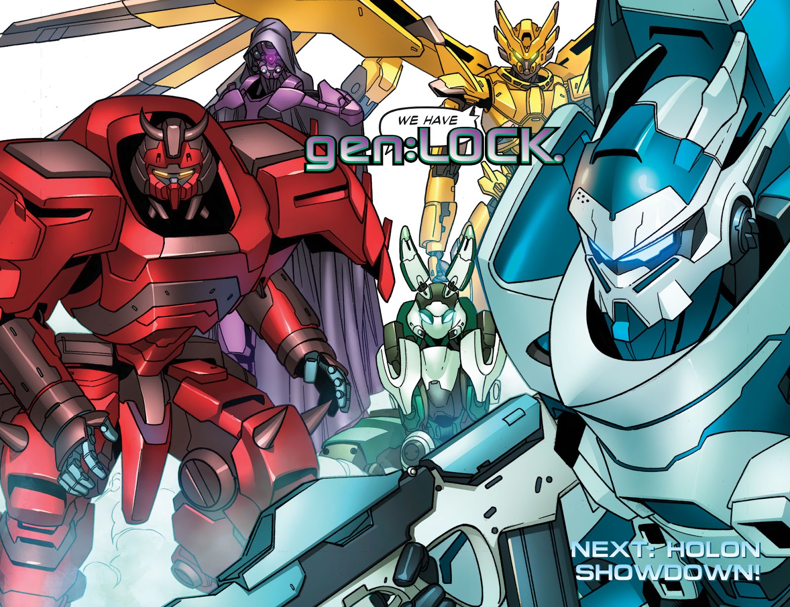 Read online gen:Lock comic - Issue #12