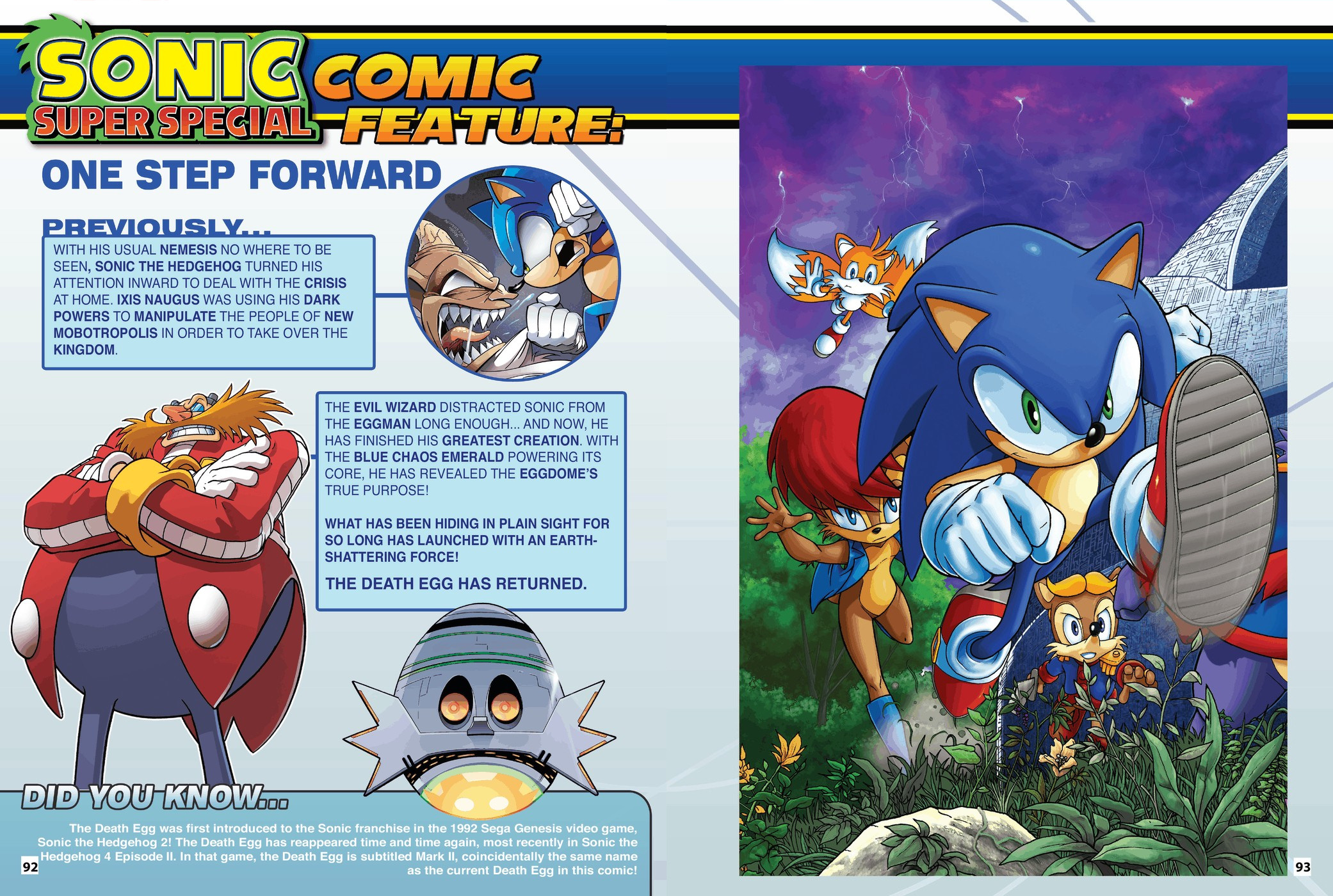 Read online Sonic Super Special Magazine comic - Issue #9