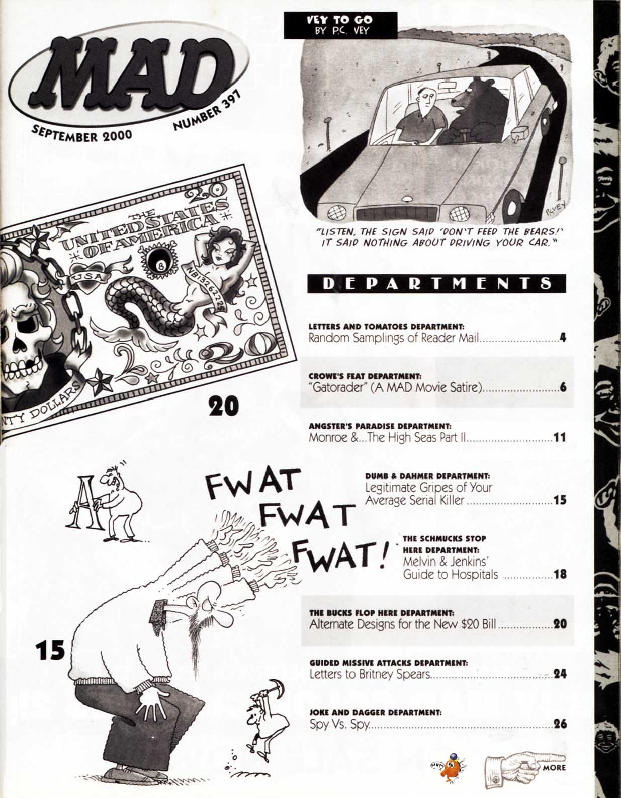 Read online MAD comic - Issue #397