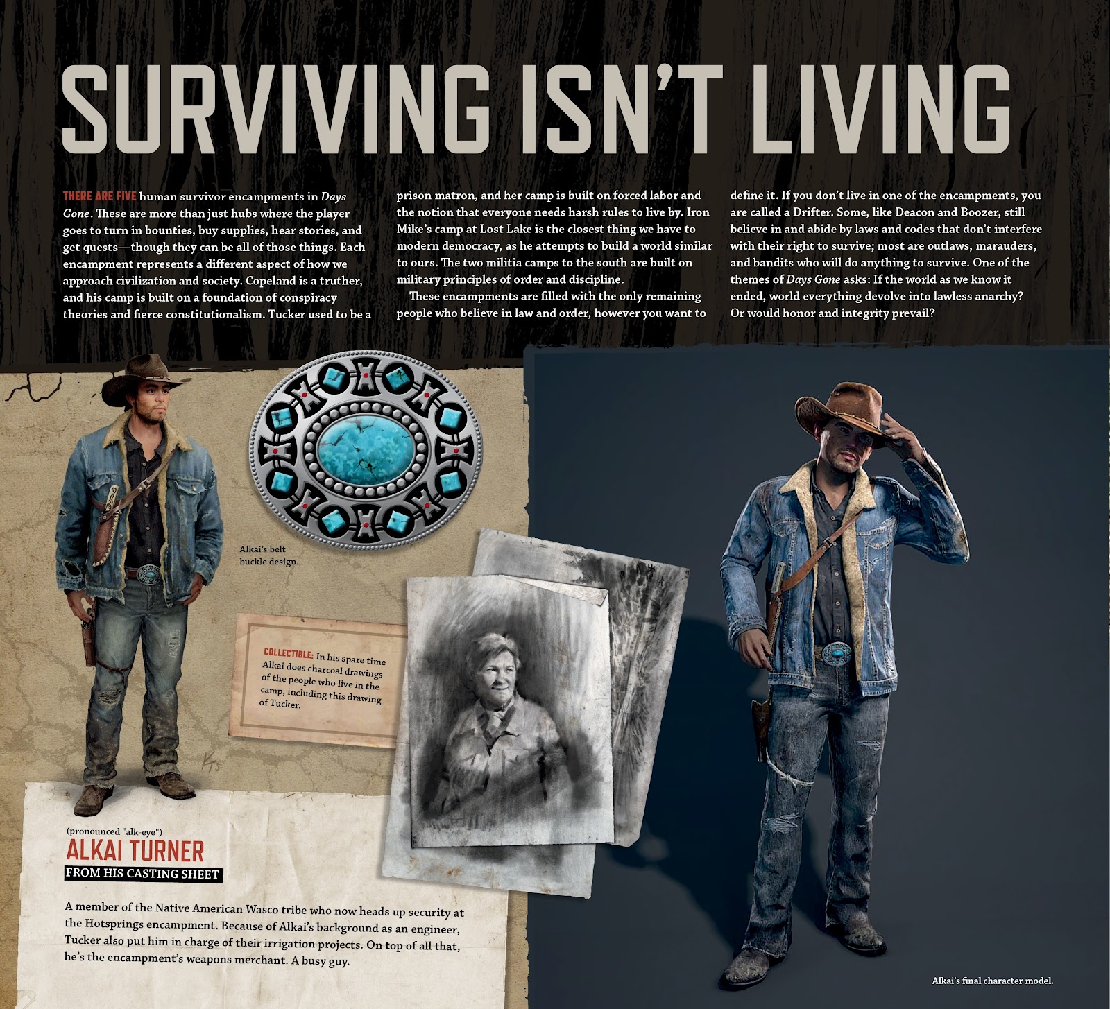 Read online The Art of Days Gone comic - Issue # TPB (Part 1)