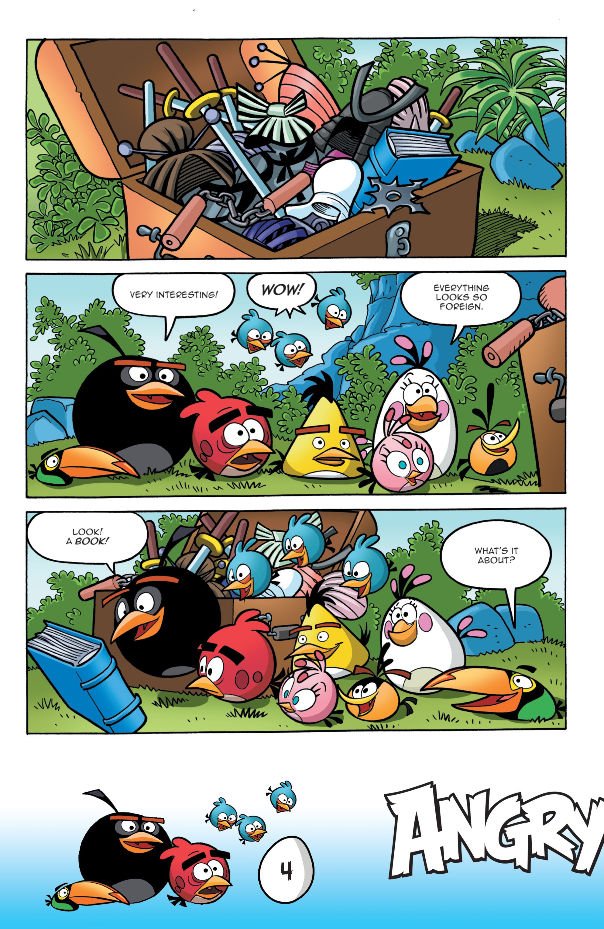 Read online Angry Birds Comics: Game Play comic - Issue #1