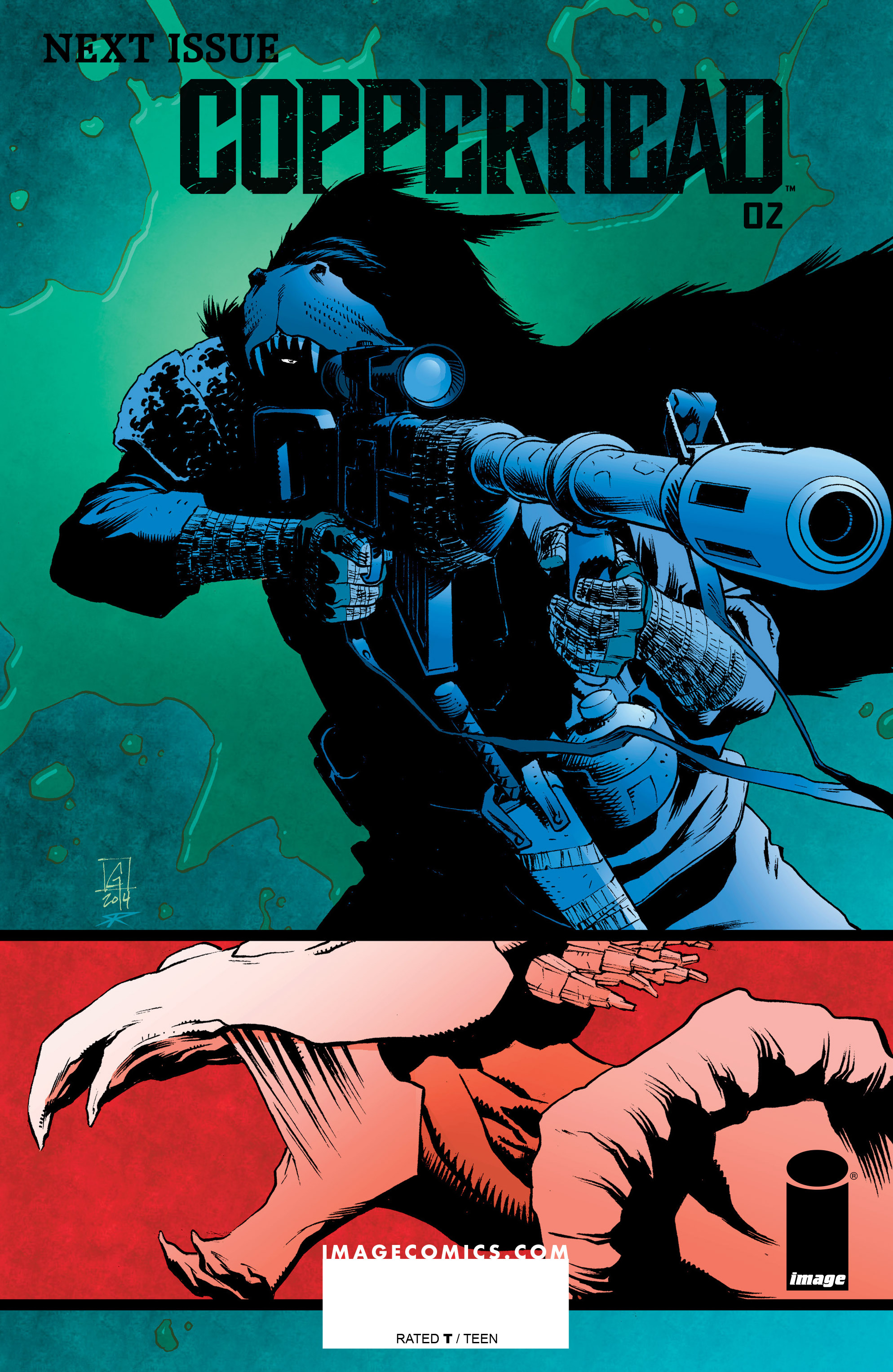 Read online Copperhead comic - Issue #1