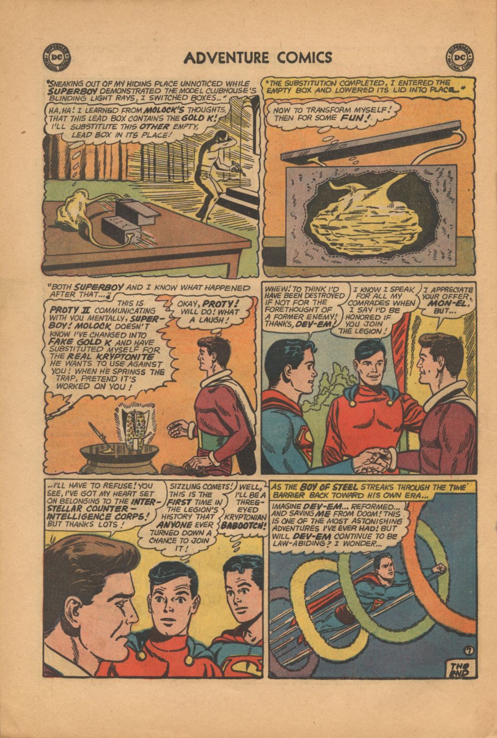 Read online Adventure Comics (1938) comic - Issue #320