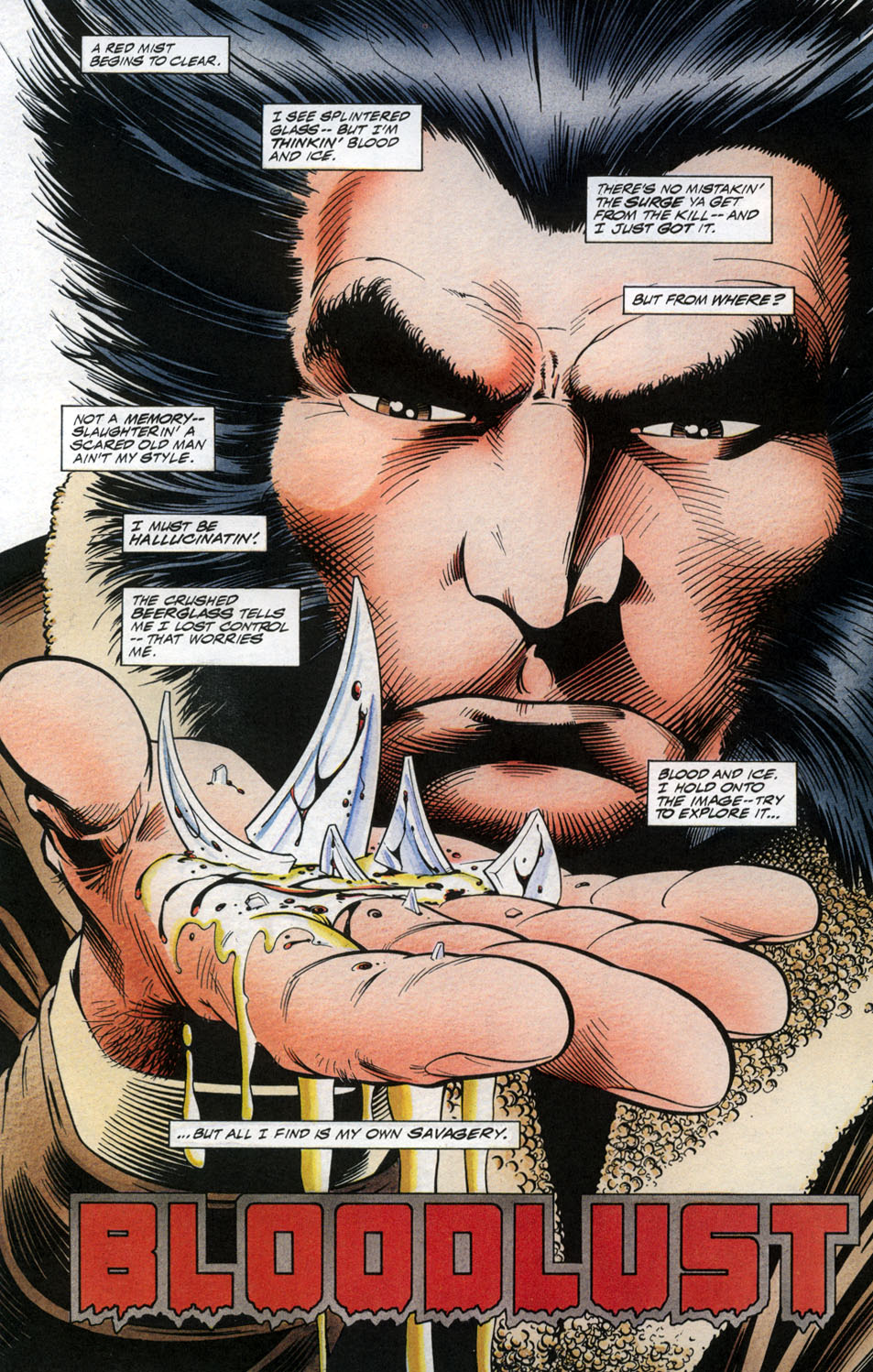 Read online Marvel Graphic Novel comic - Issue #65 - Wolverine - Bloodlust