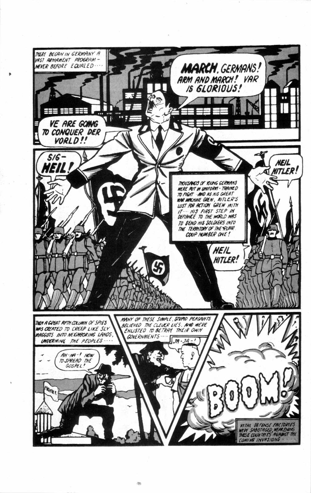 Read online All Hitler Comics comic - Issue # Full