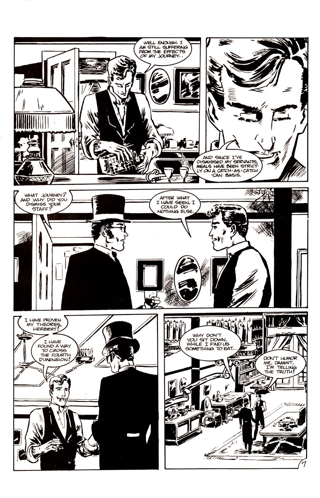 Read online The Time Machine comic - Issue #1