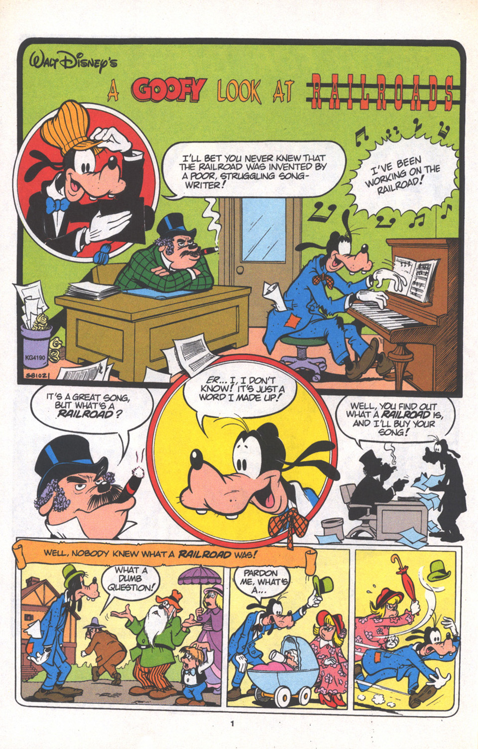 Read online Walt Disney's Goofy Adventures comic - Issue #7