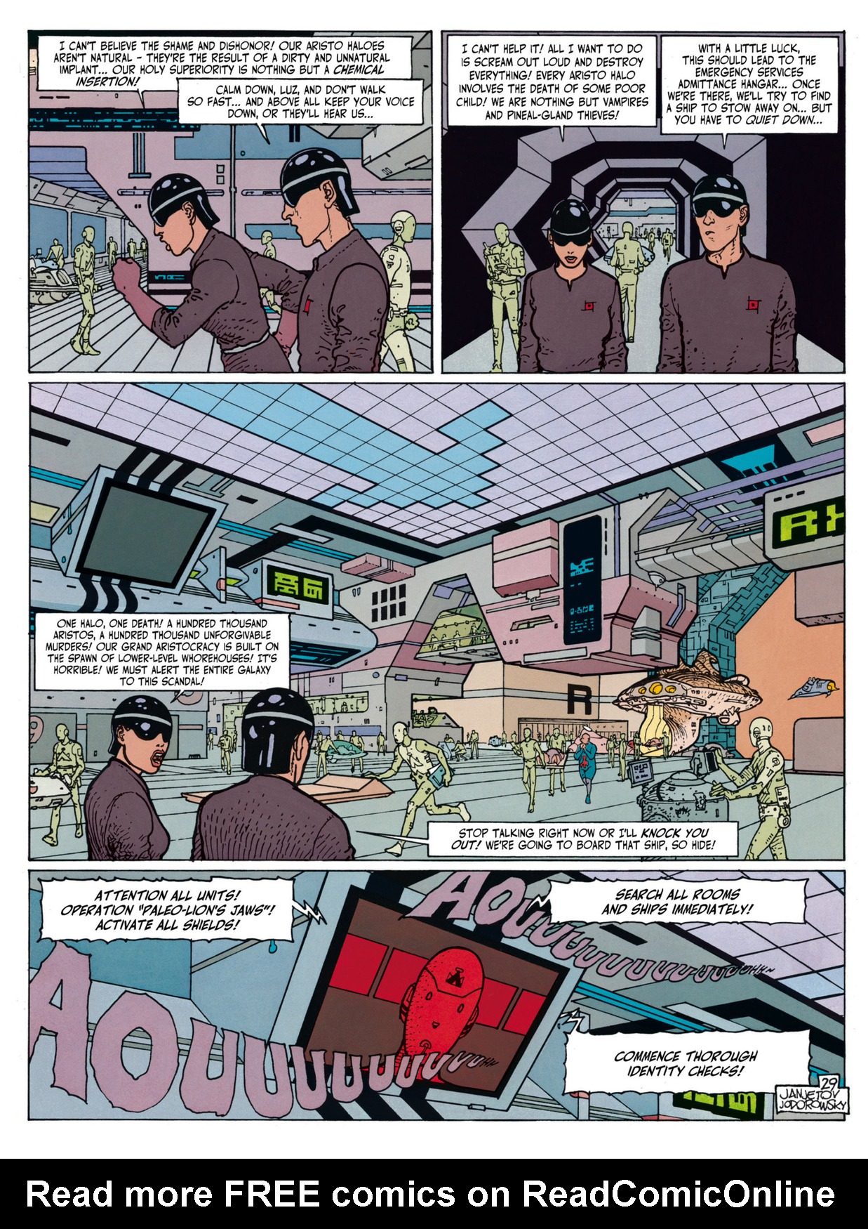 Read online Before the Incal comic - Issue #4