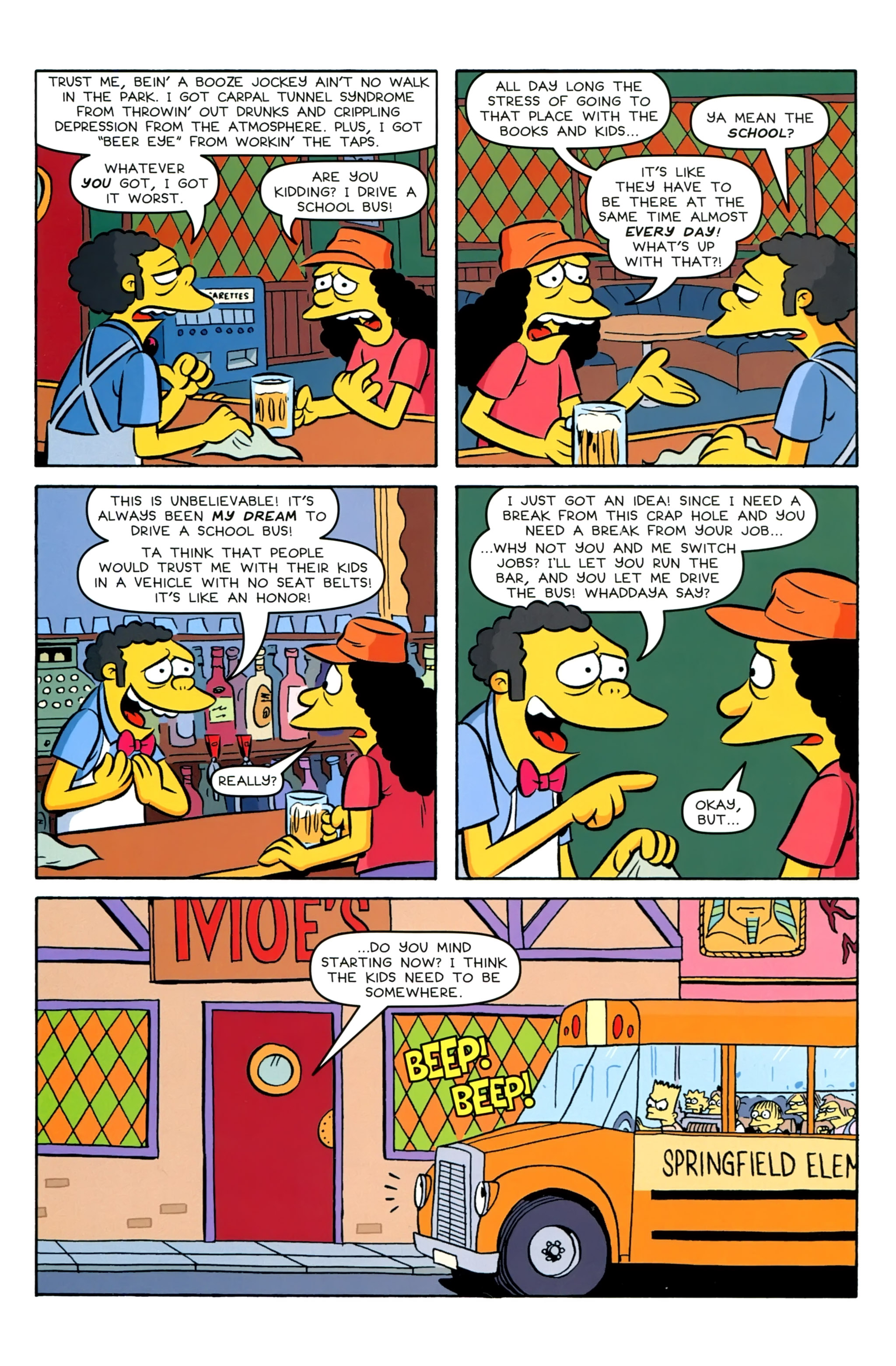 Read online Simpsons Comics comic - Issue #229