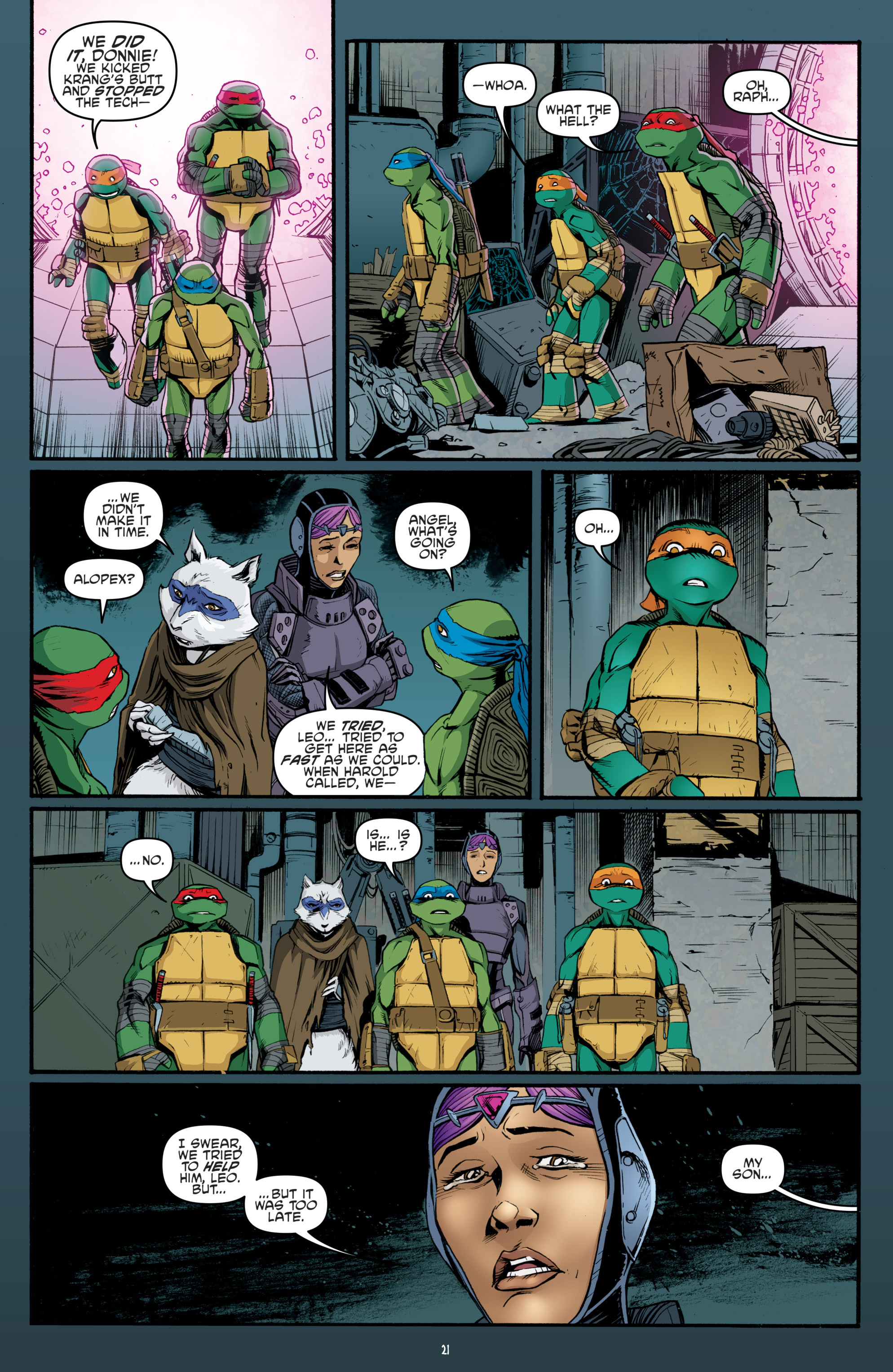 Read online Teenage Mutant Ninja Turtles (2011) comic - Issue #44