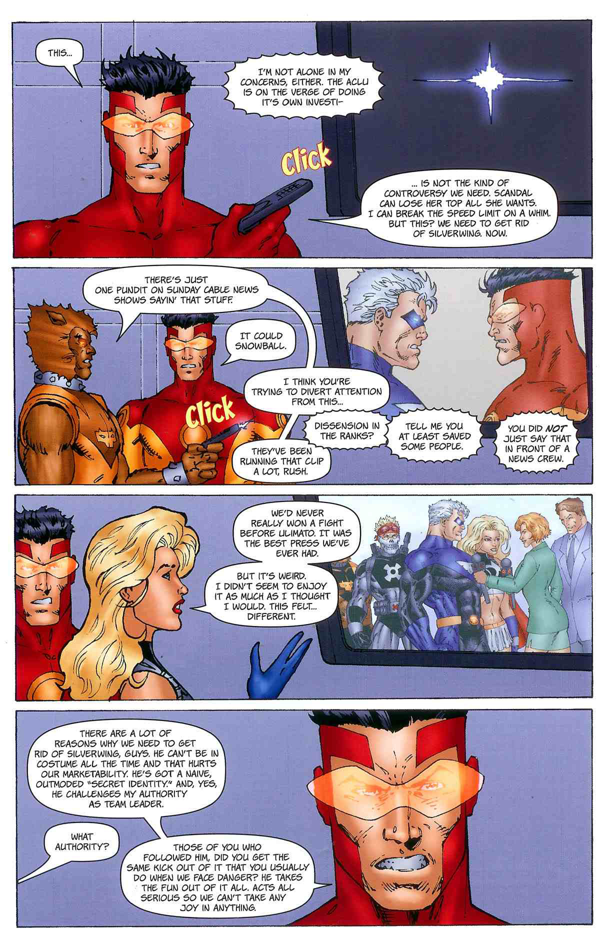 Read online Hyper-Actives comic - Issue #4