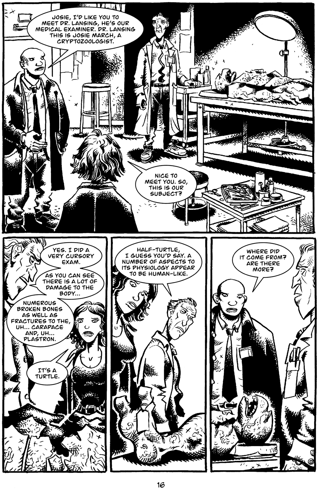 Read online Tales of Leonardo Blind Sight comic - Issue #1