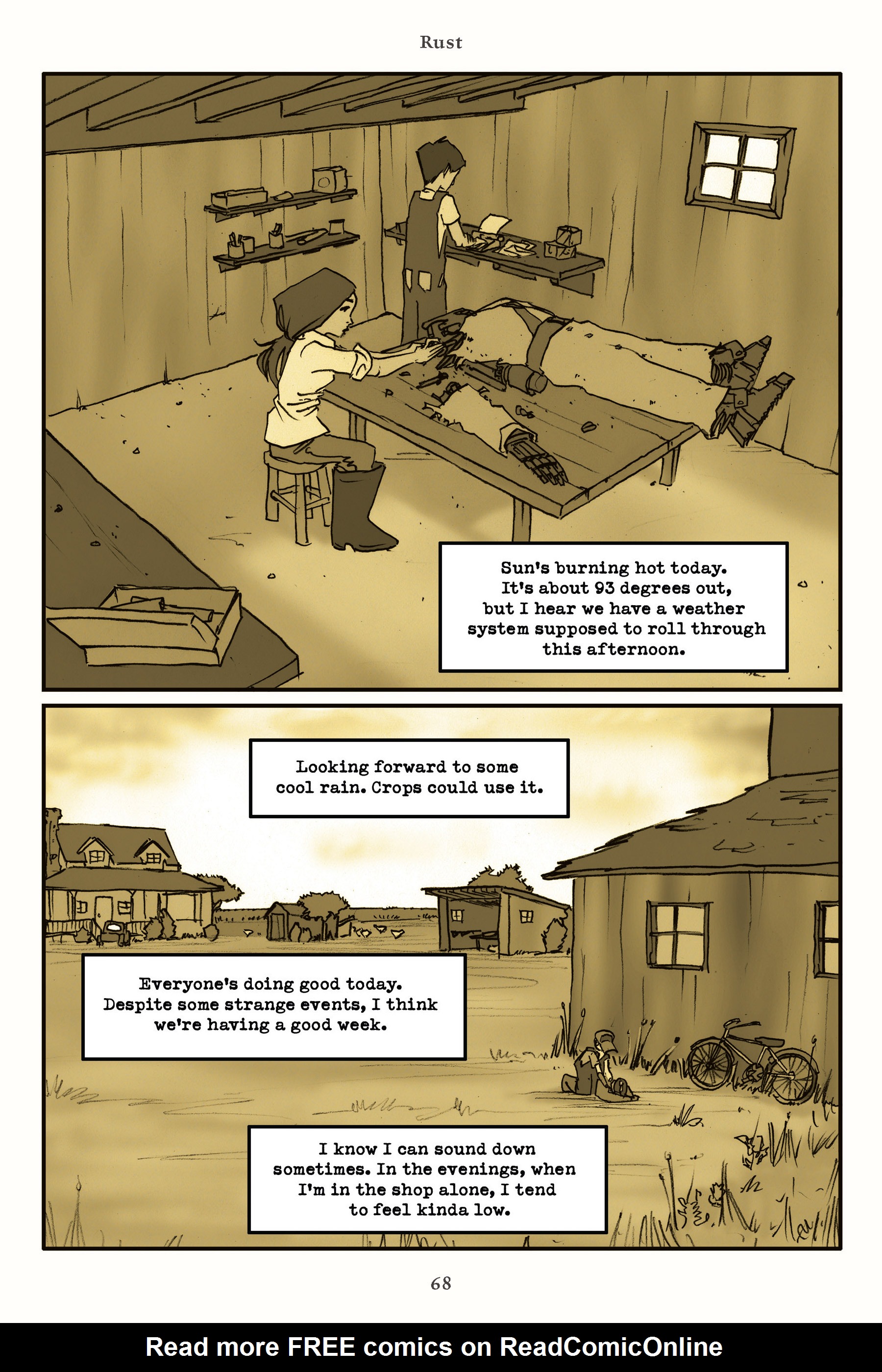 Read online Rust comic - Issue # TPB 2