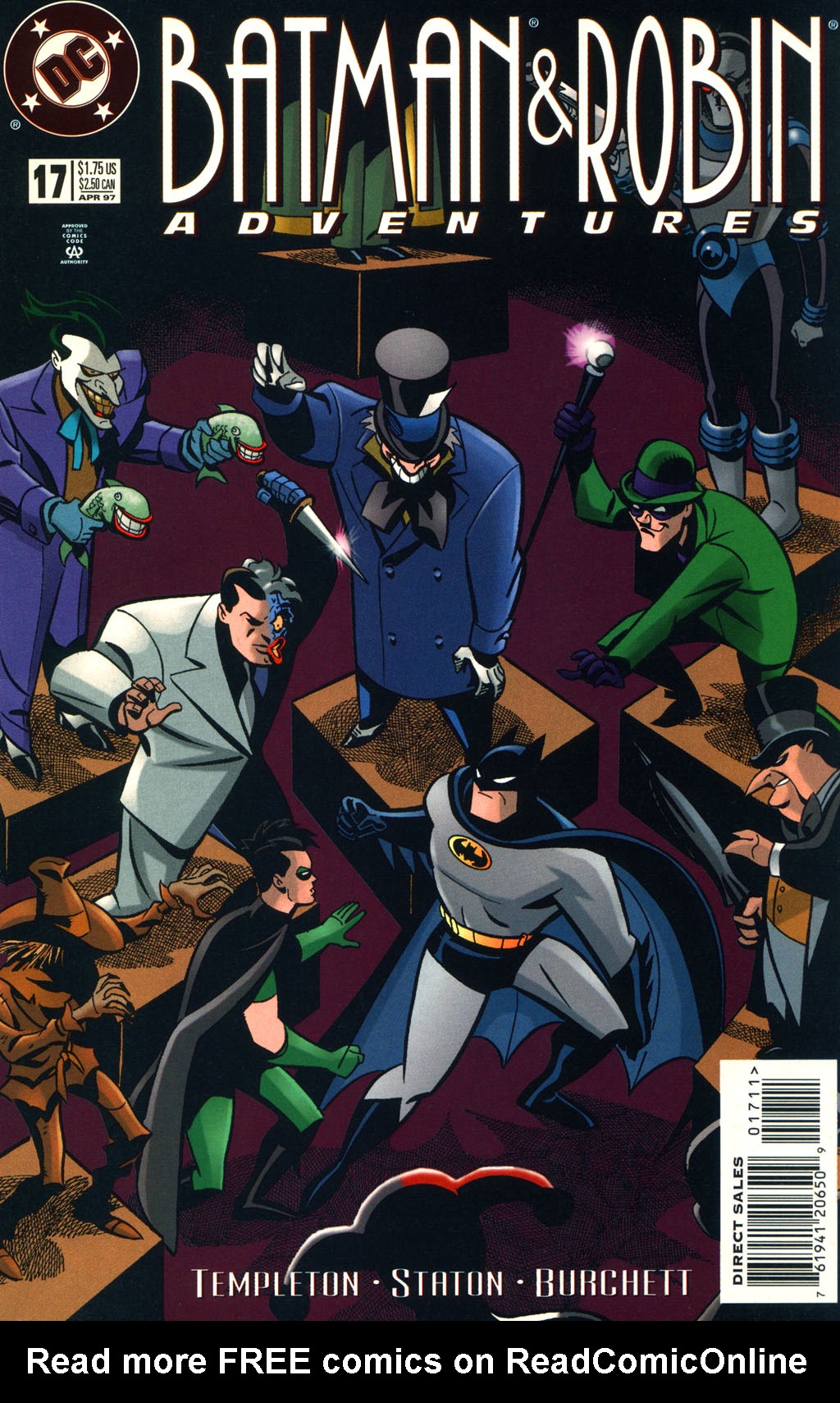 Read online The Batman and Robin Adventures comic - Issue #17