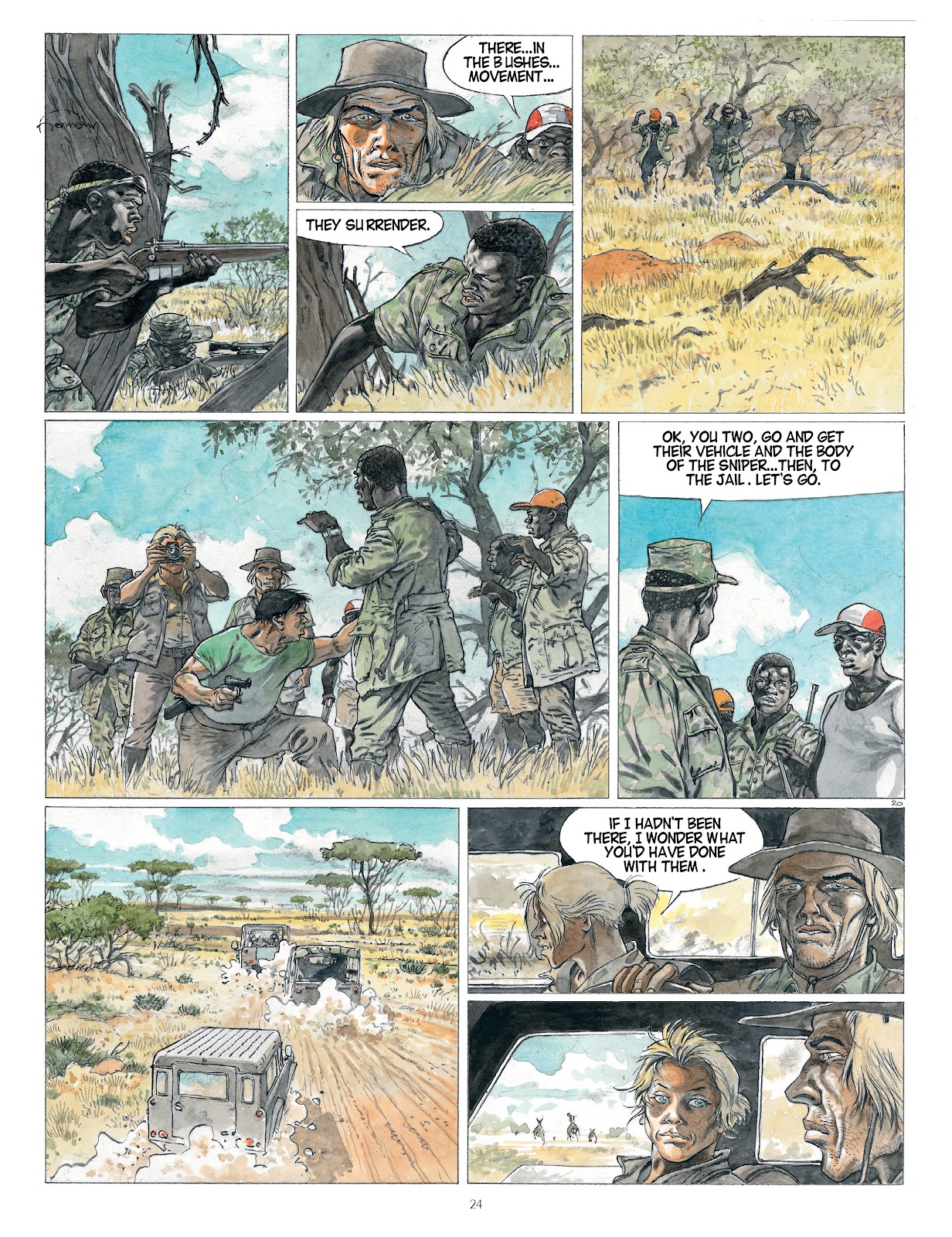 Read online Afrika comic - Issue # TPB
