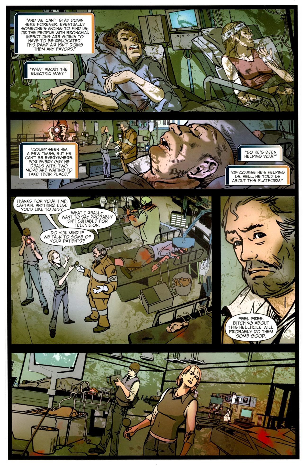 Read online inFamous comic - Issue #5