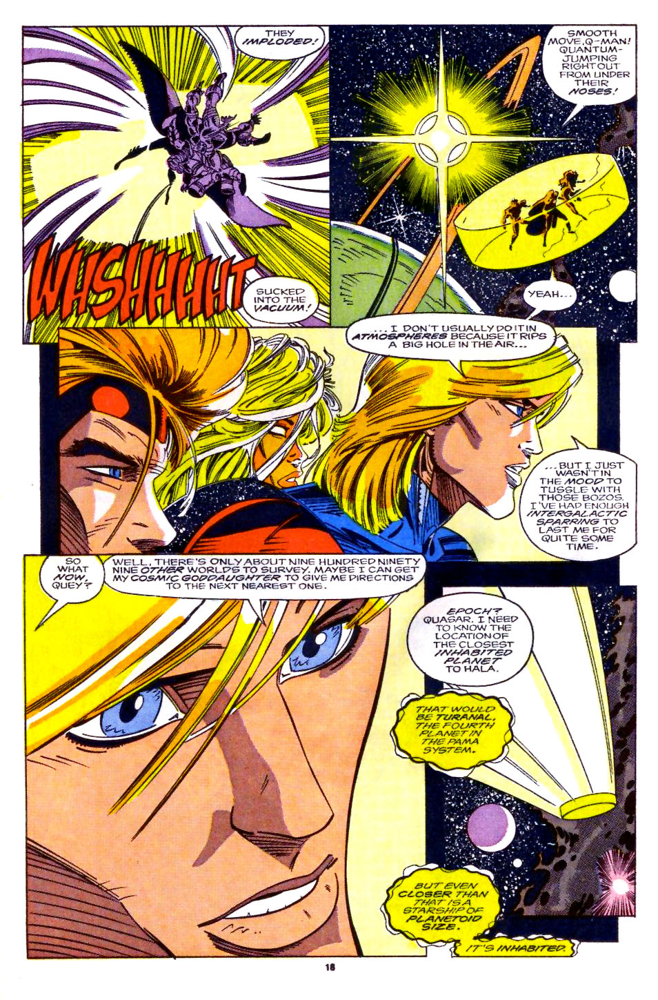Read online Quasar comic - Issue #35