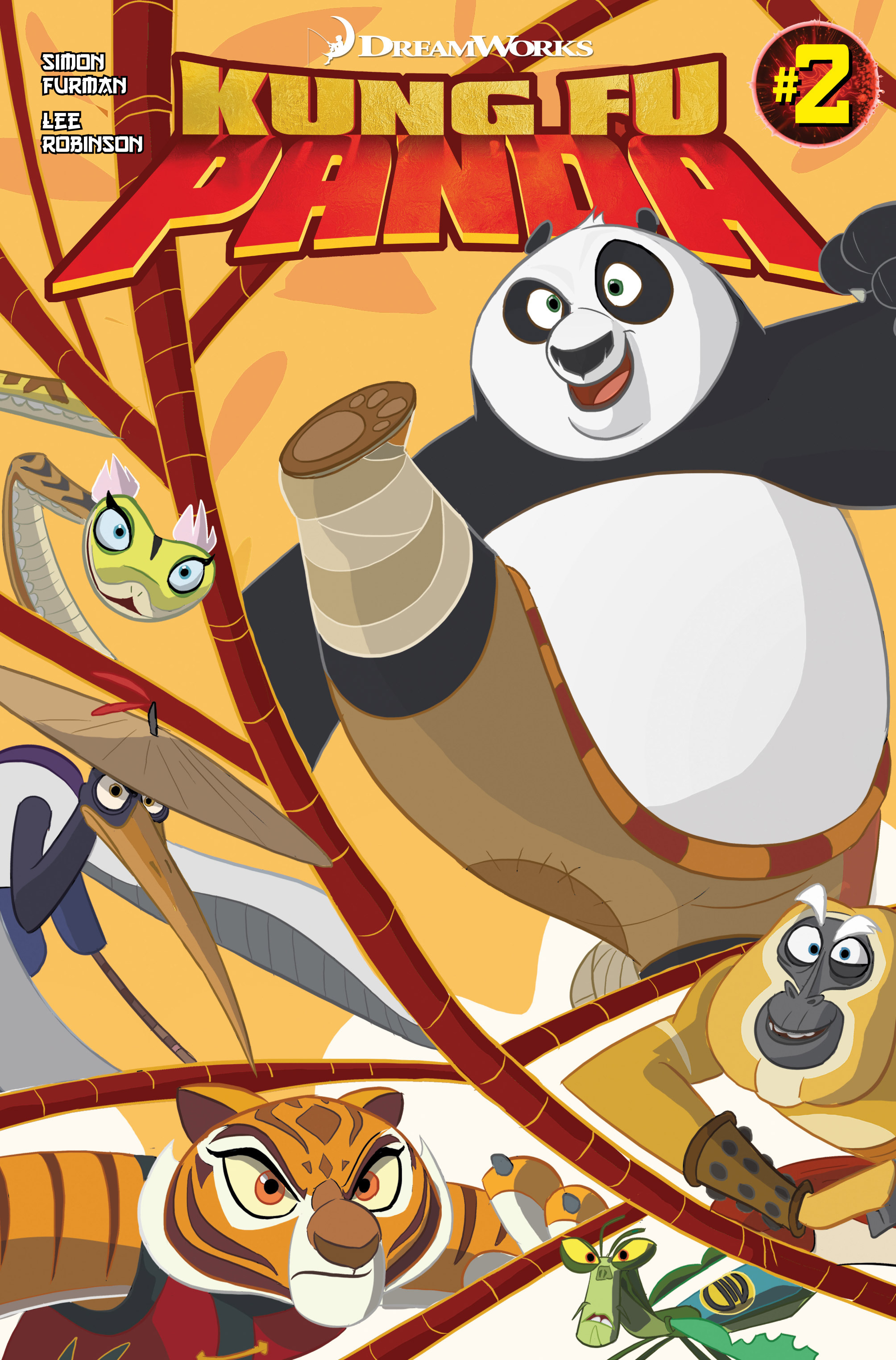 Read online DreamWorks Kung Fu Panda comic - Issue #2
