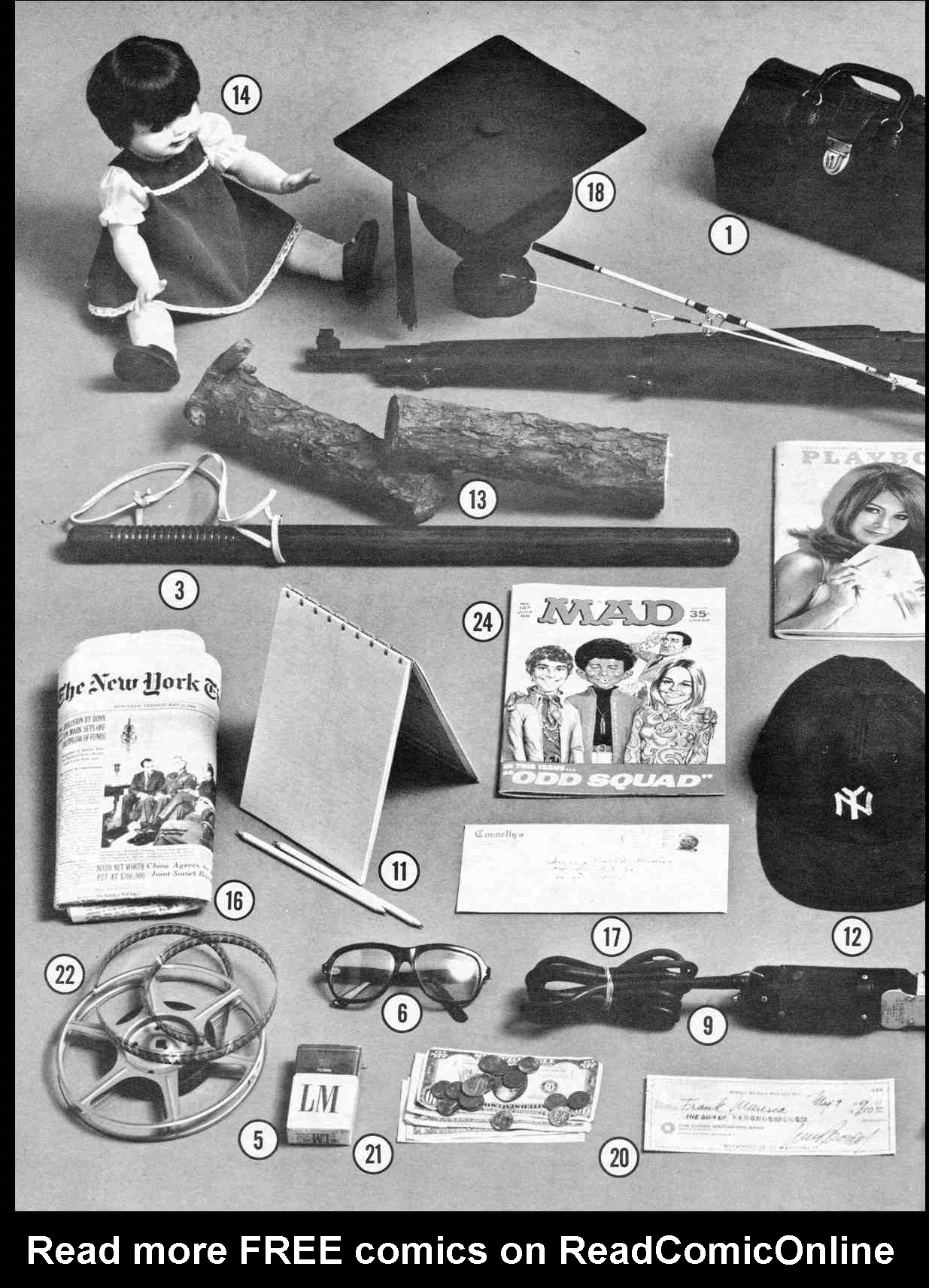 Read online MAD comic - Issue #133