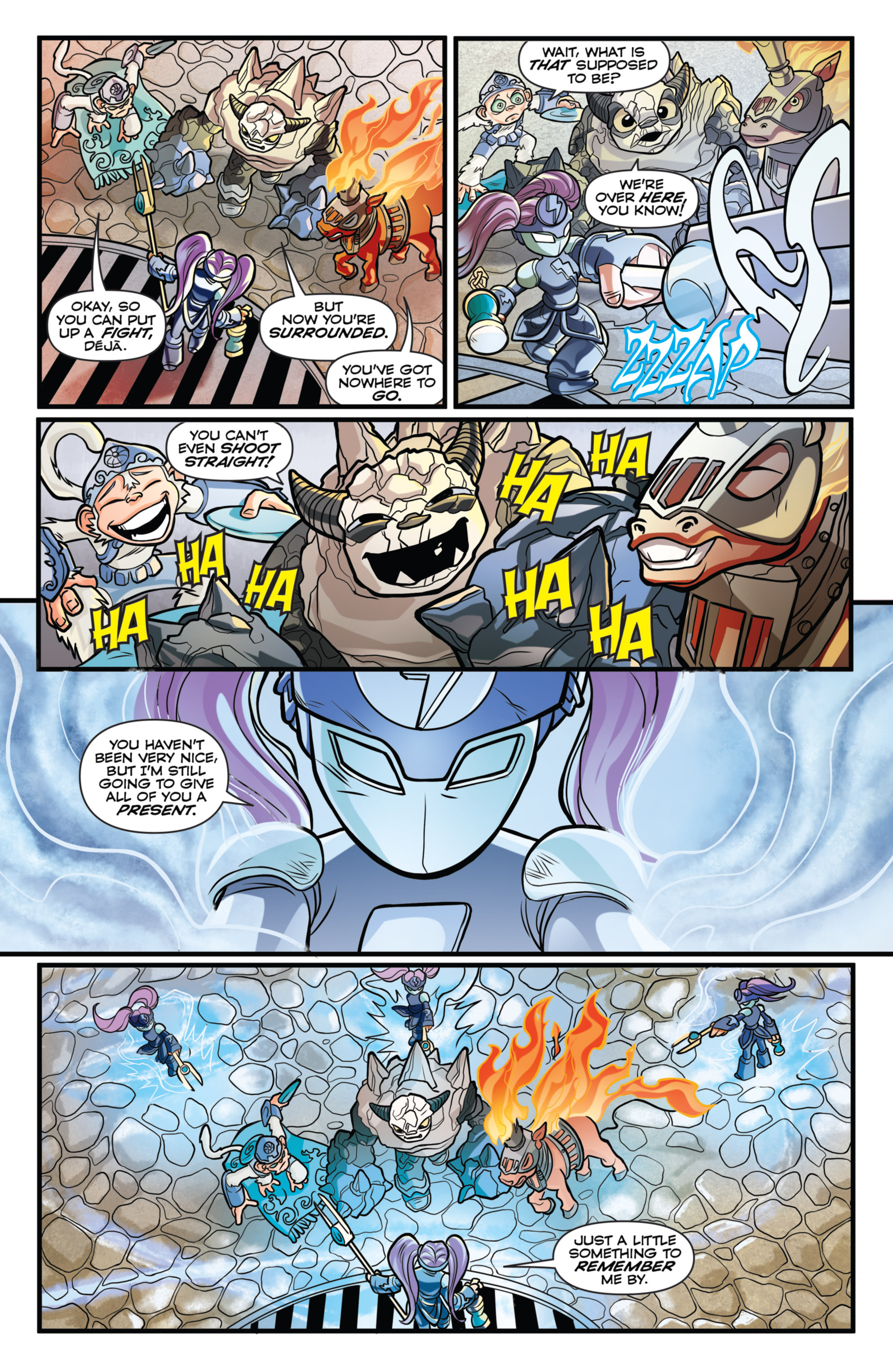 Read online Skylanders comic - Issue #4