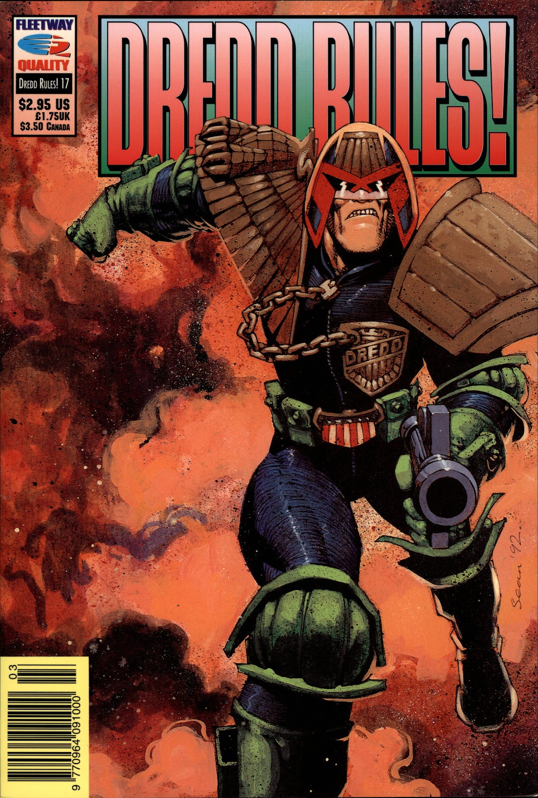 Read online Dredd Rules! comic - Issue #17