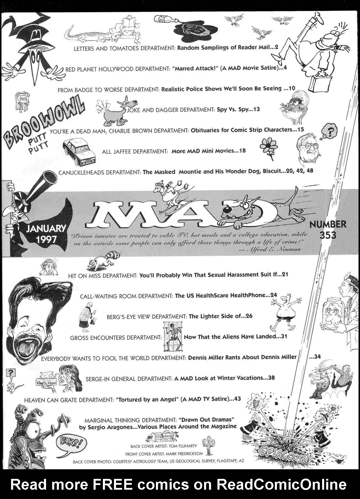 Read online MAD comic - Issue #353