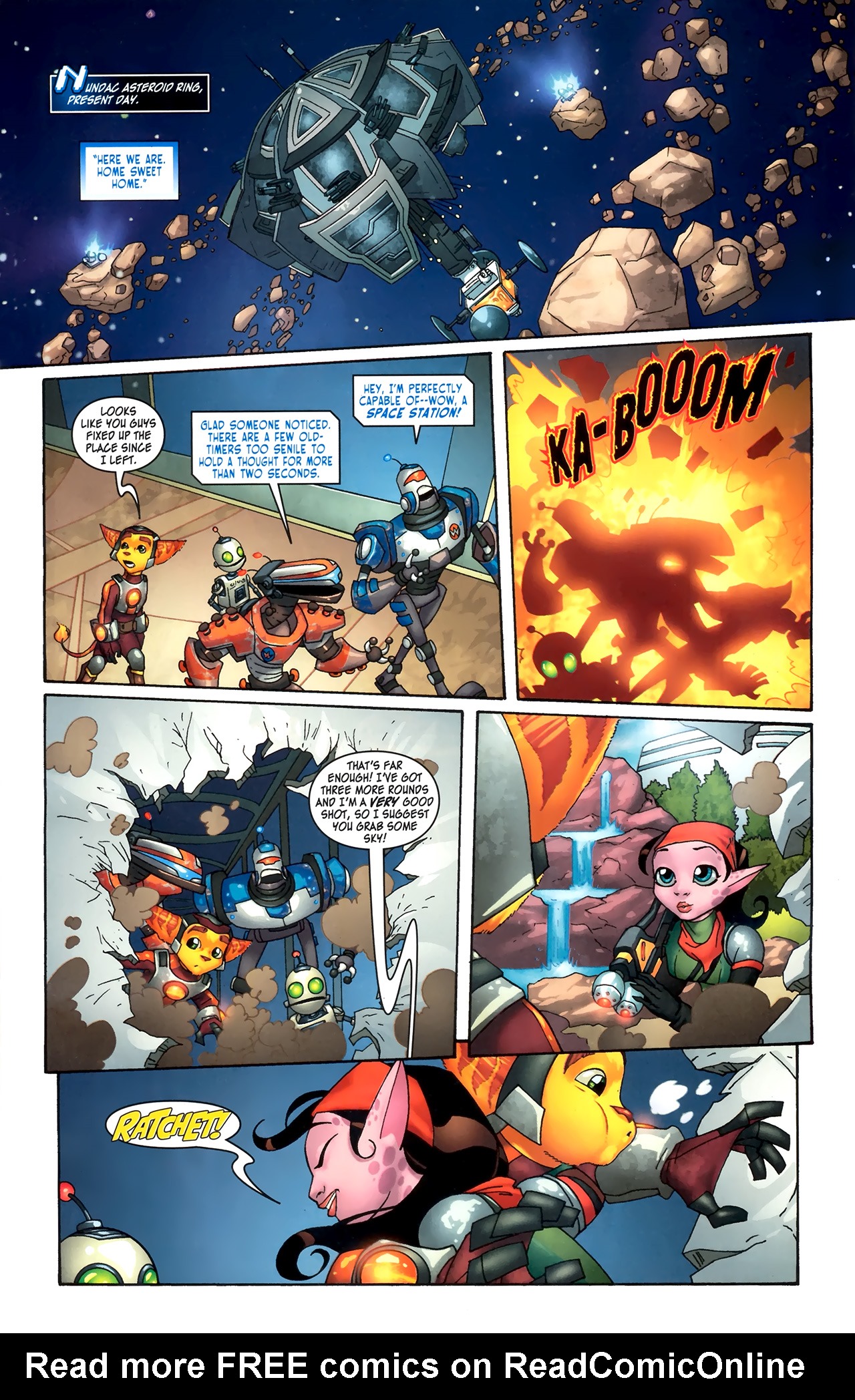 Read online Ratchet & Clank comic - Issue #3