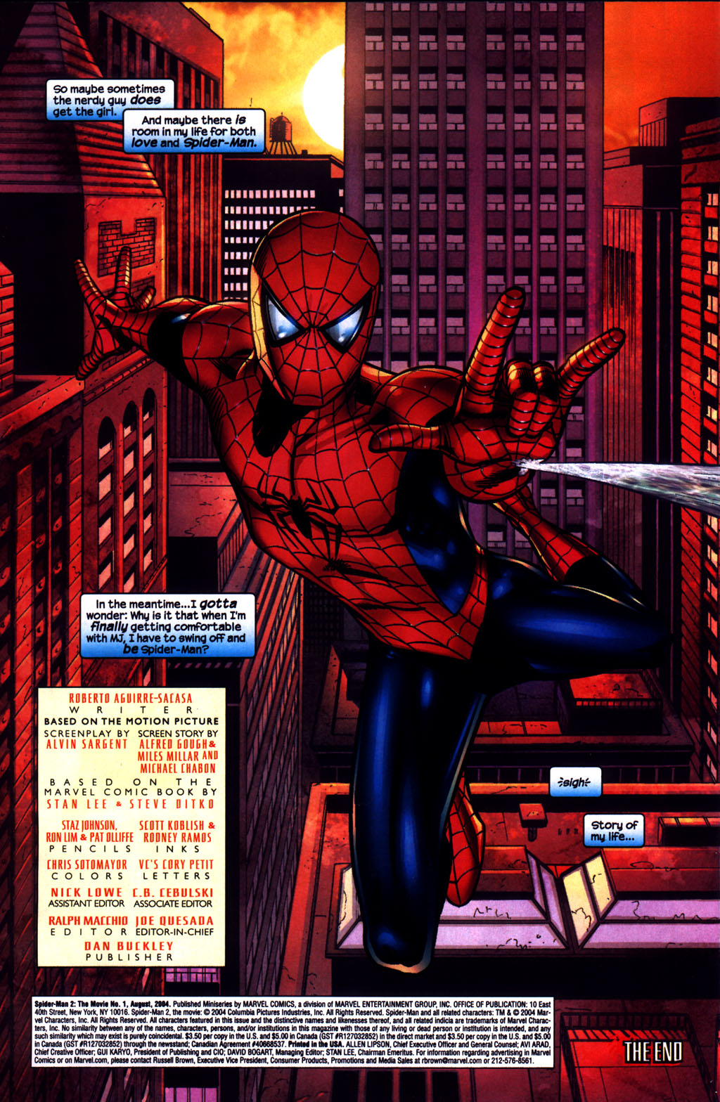 Read online Spider-Man 2: The Movie comic - Issue # Full