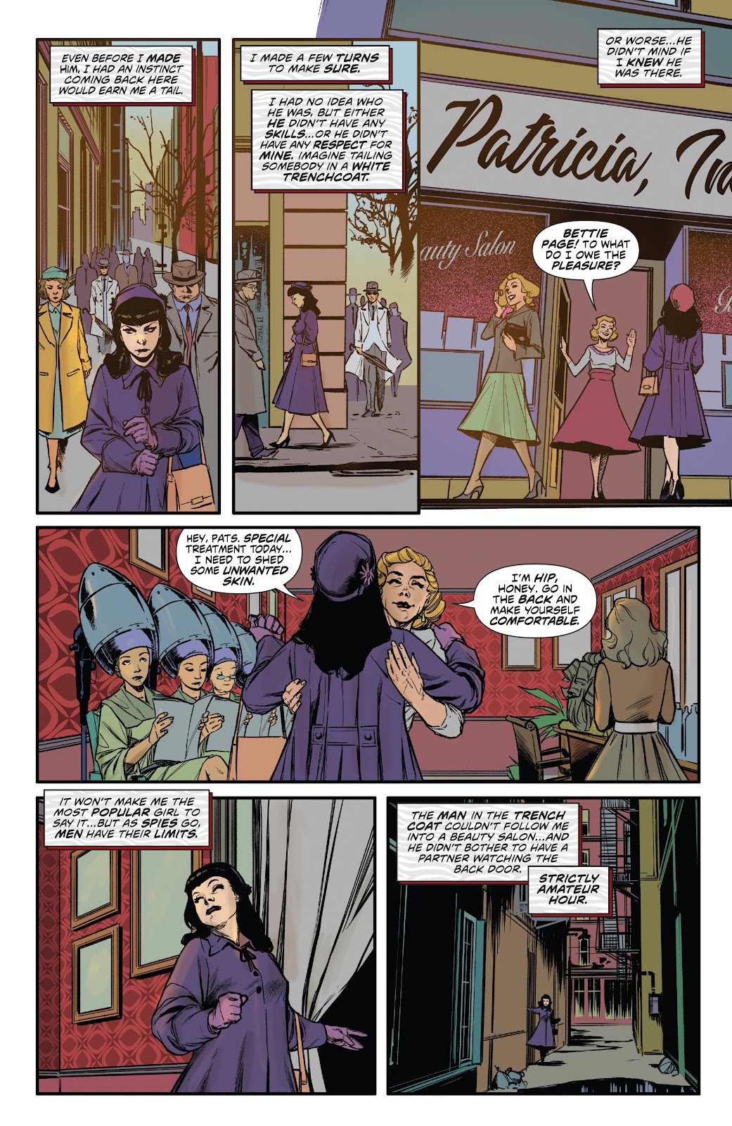 Read online Bettie Page: Unbound comic - Issue #6